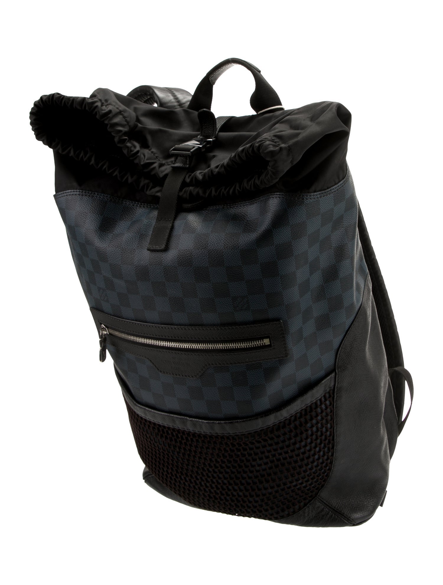 Louis Vuitton Damier Cobalt Matchpoint Backpack - Black Backpacks, Bags ...