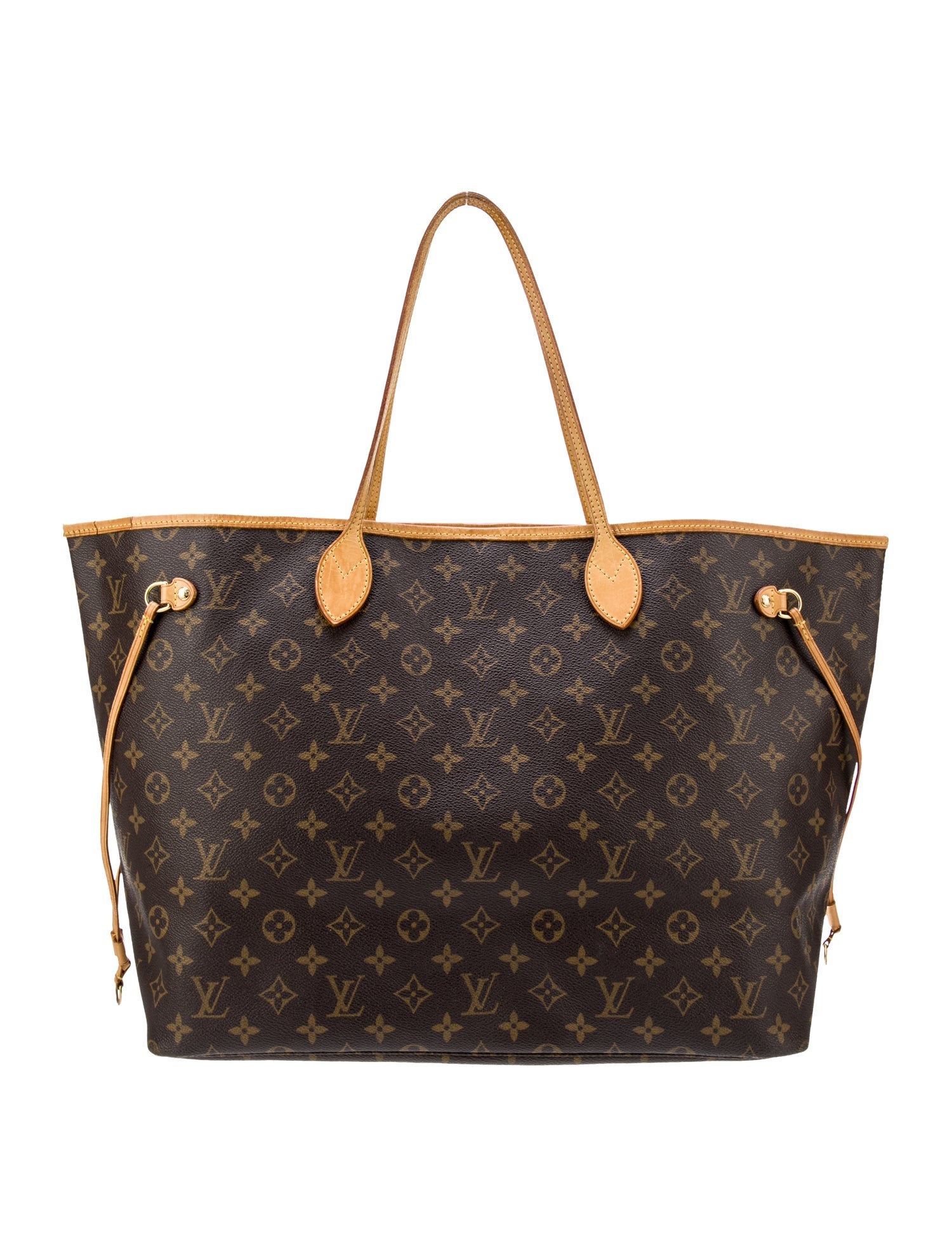Louis Vuitton Monogram Neverfull MM - Brown Totes, Handbags - LOU768246 ...