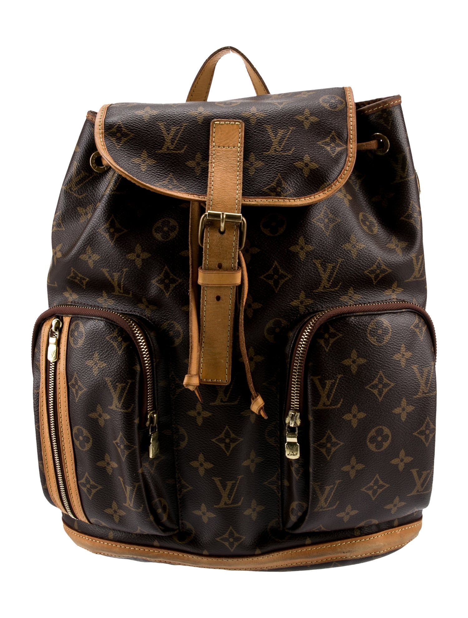 Louis Vuitton 2015 Monogram Bosphore Backpack - Brown Backpacks ...