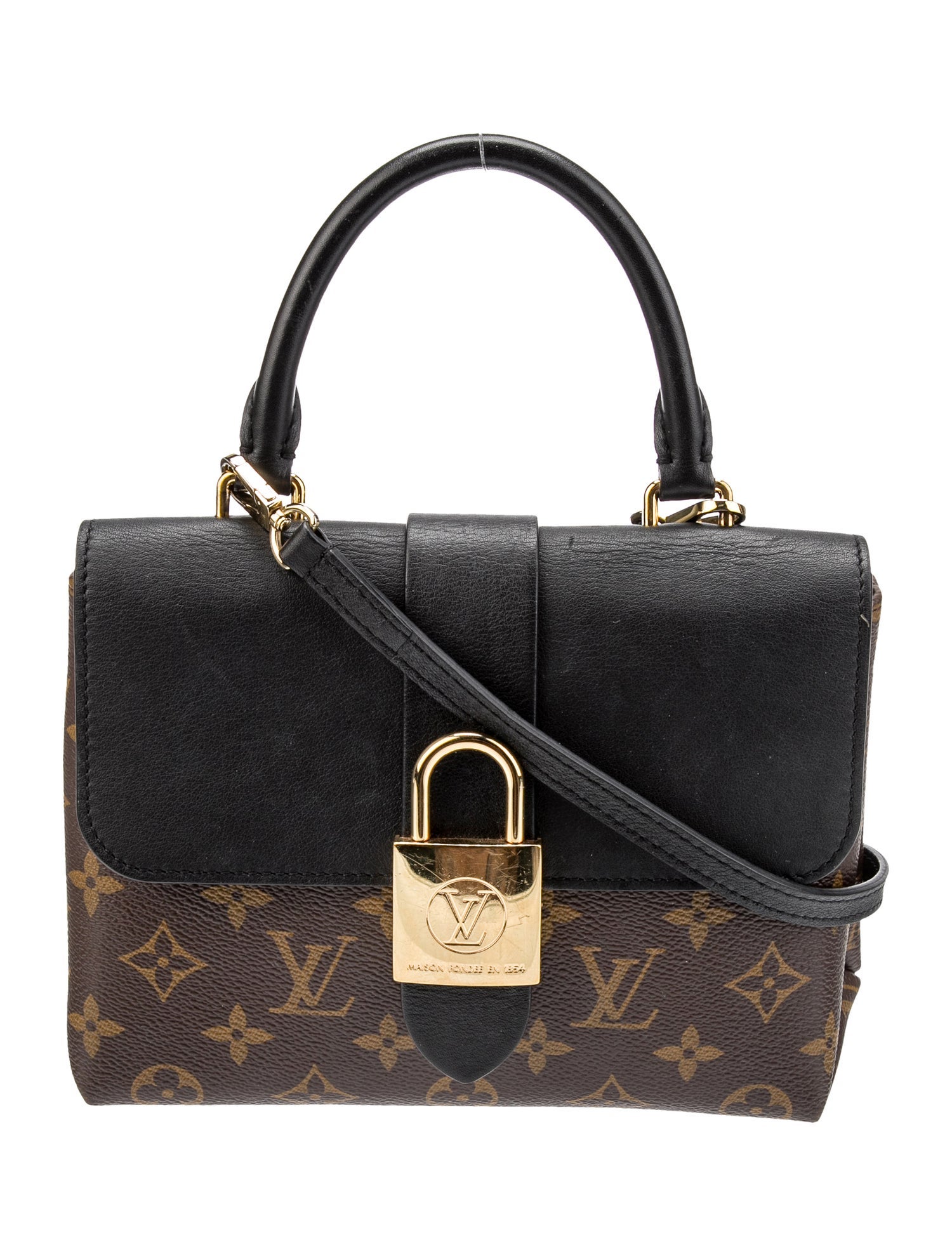 Louis Vuitton Monogram Locky BB - Brown Crossbody Bags, Handbags ...