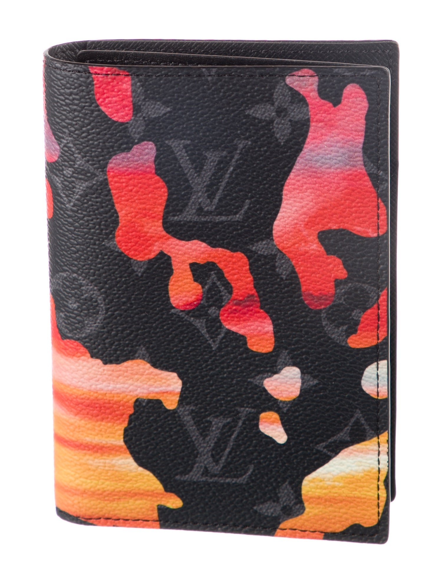 Louis Vuitton LV Monogram Coated Canvas Bifold Wallet - Black Wallets ...