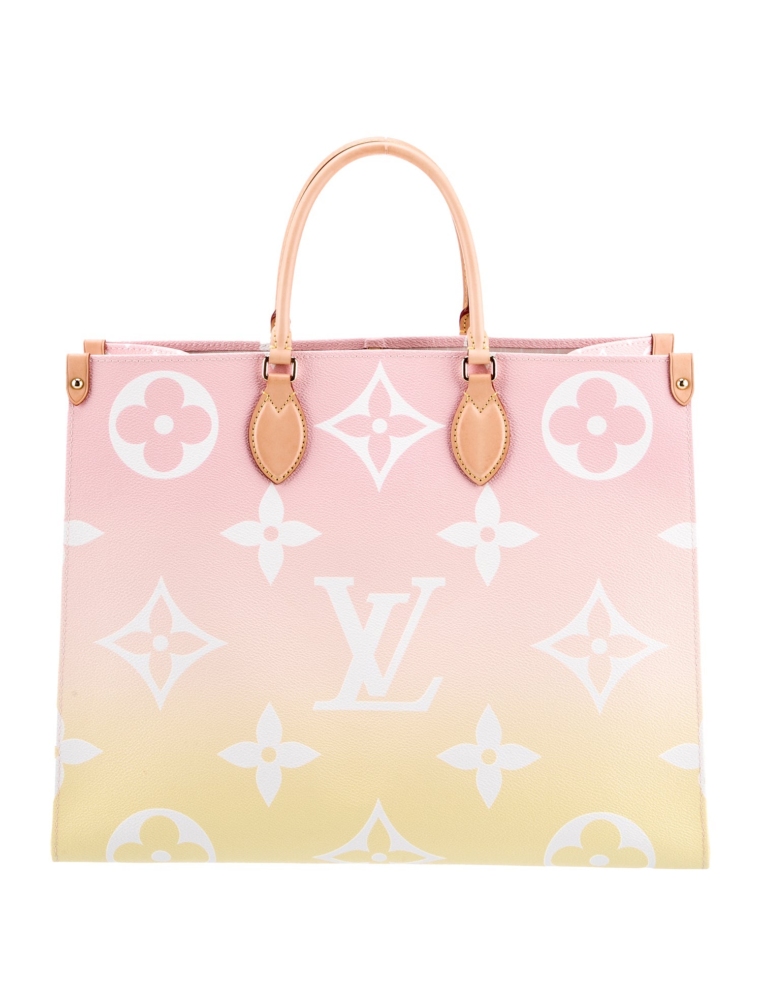 Louis Vuitton 2021 Monogram Giant By The Pool OnTheGo GM - Pink Totes ...