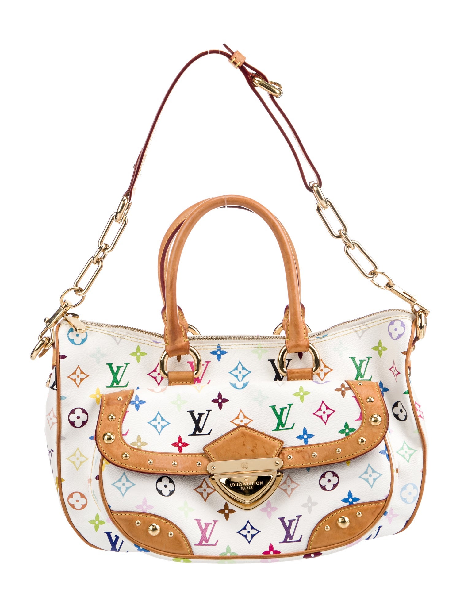 Louis Vuitton Monogram Multicolore Eliza - White Shoulder Bags ...