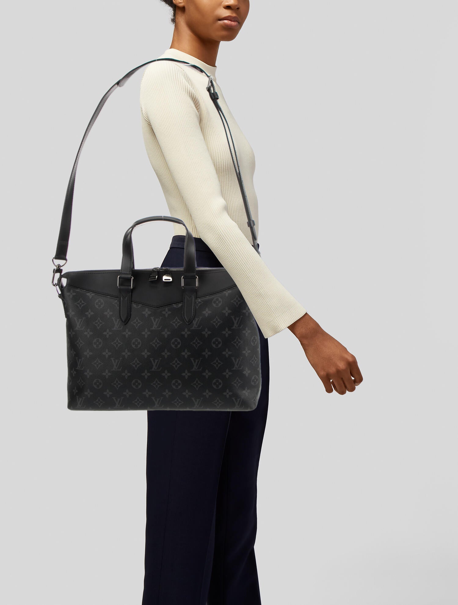 Louis Vuitton Monogram Eclipse Explorer - Black Totes, Handbags ...