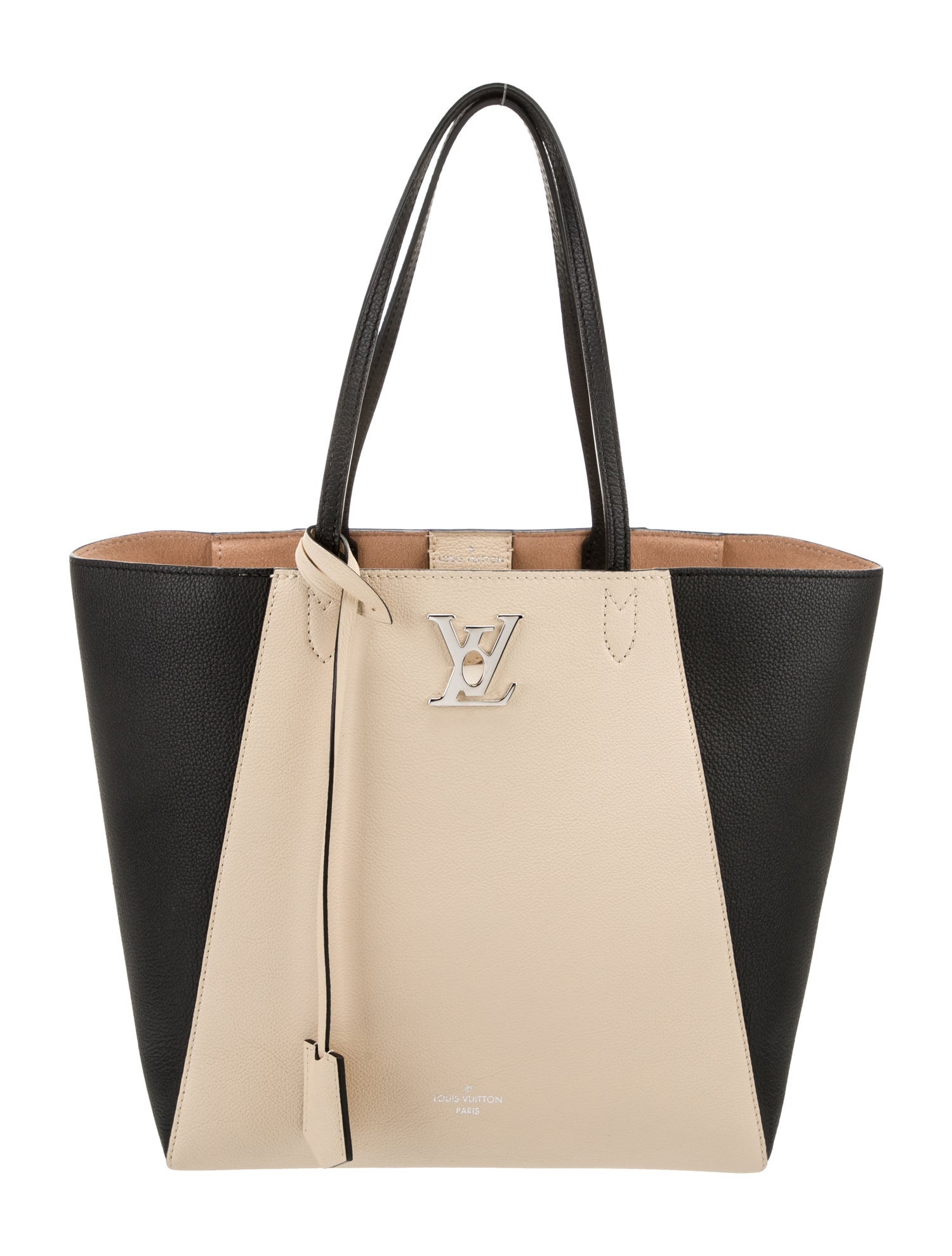 Louis Vuitton LockMe Cabas Tote - Black Totes, Handbags - LOU842938 ...