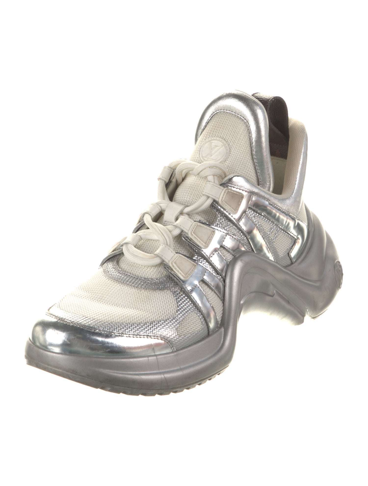Louis Vuitton Chunky Sneakers - Silver Sneakers, Shoes - LOU843079 ...