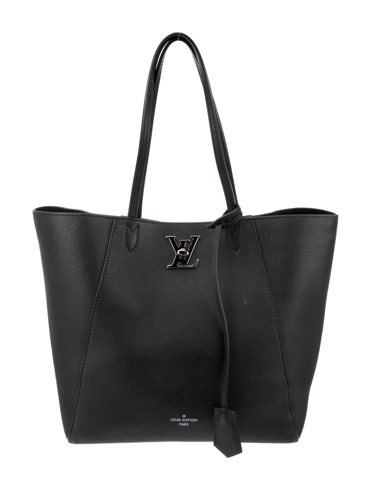 Louis Vuitton Lockme Cabas Tote - Black Totes, Handbags - LOU843386 ...