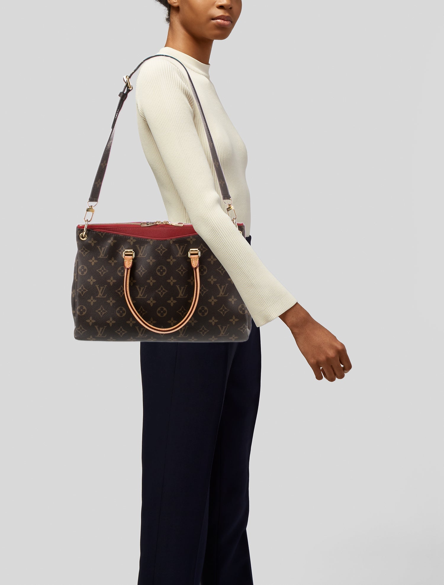 Louis Vuitton Vintage Denim Monogram Neo Speedy - Blue Handle Bags ...