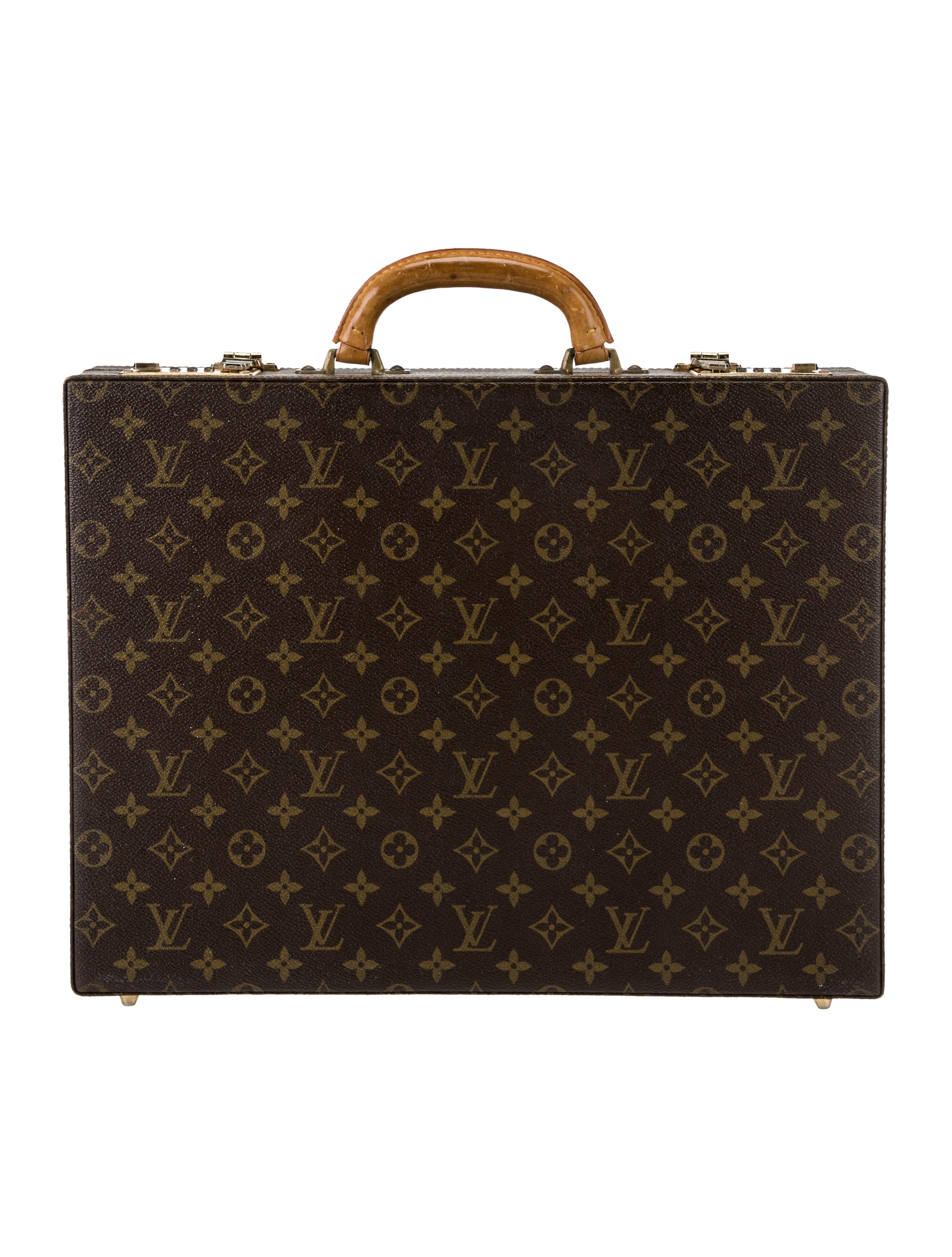 Louis Vuitton Monogram Président Classeur Briefcase - Brown Briefcases ...