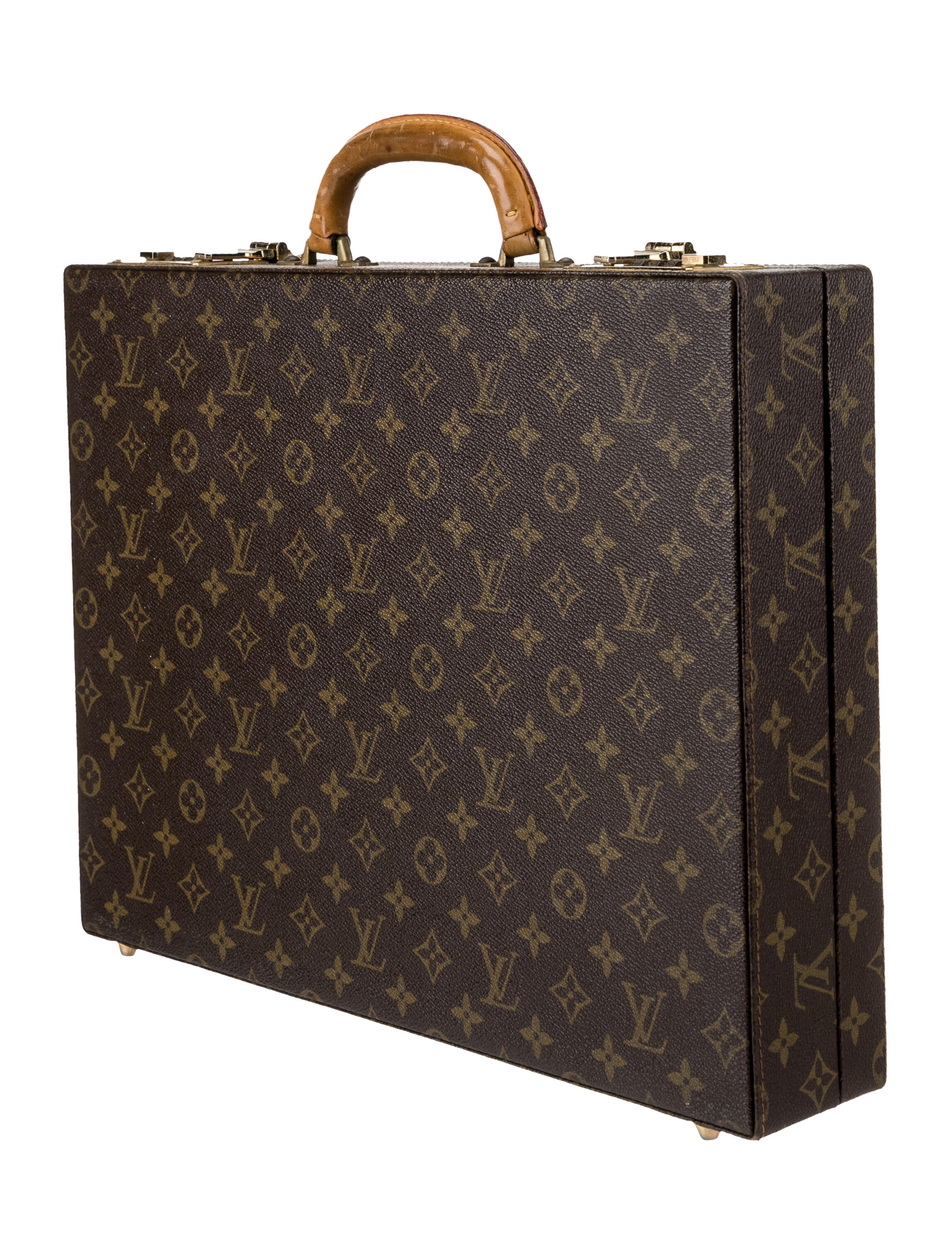 Louis Vuitton Monogram Président Classeur Briefcase - Briefcases, Bags ...