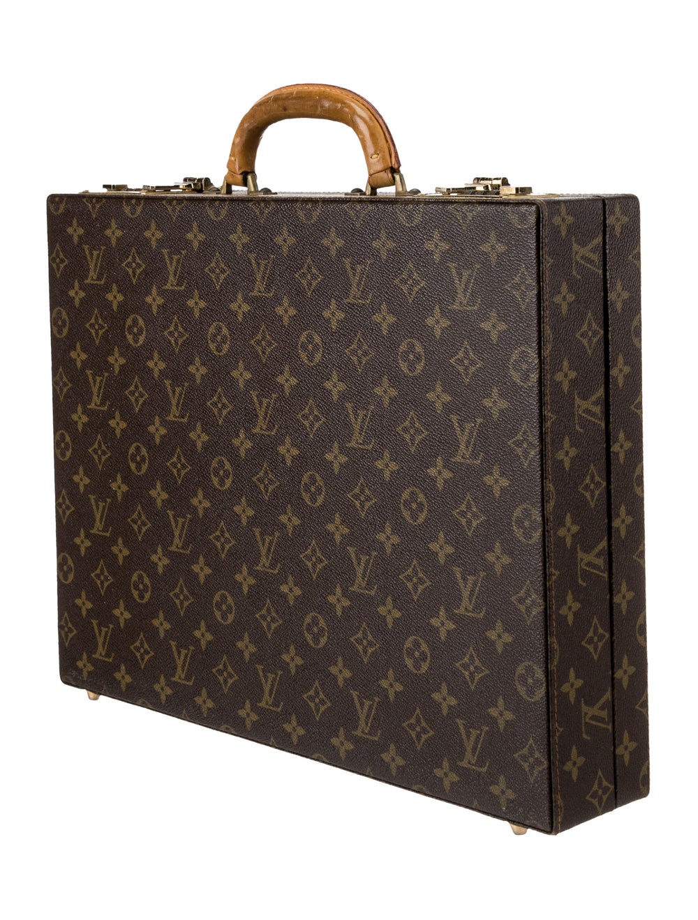 Louis Vuitton Monogram Président Classeur Briefcase - Brown Briefcases ...