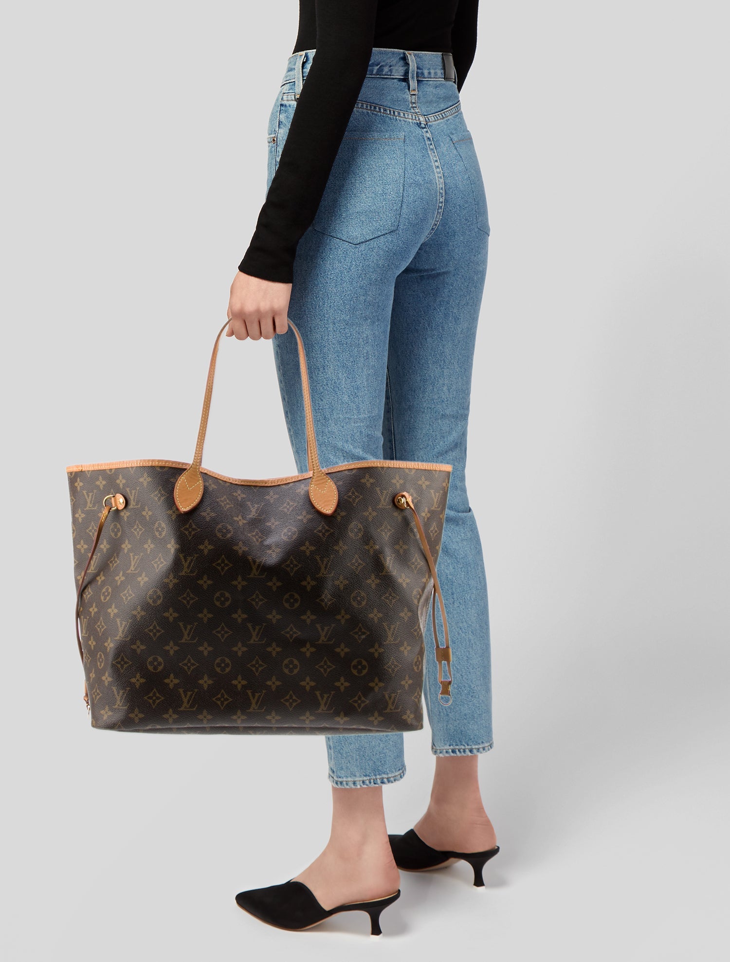 Louis Vuitton Monogram Neverfull GM - Brown Totes, Handbags - LOU753713 ...