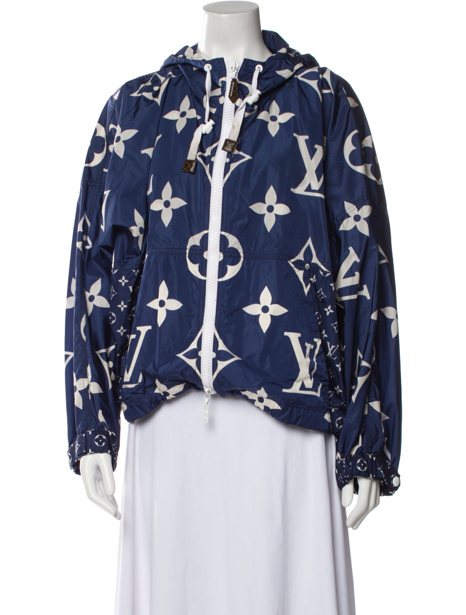 Louis Vuitton 2020 Printed Evening Jacket - Blue Jackets, Clothing ...