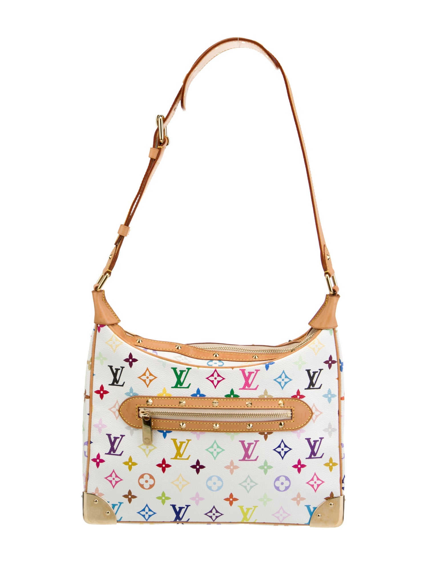 Louis Vuitton Monogram Multicolore Boulogne - White Hobos, Handbags ...