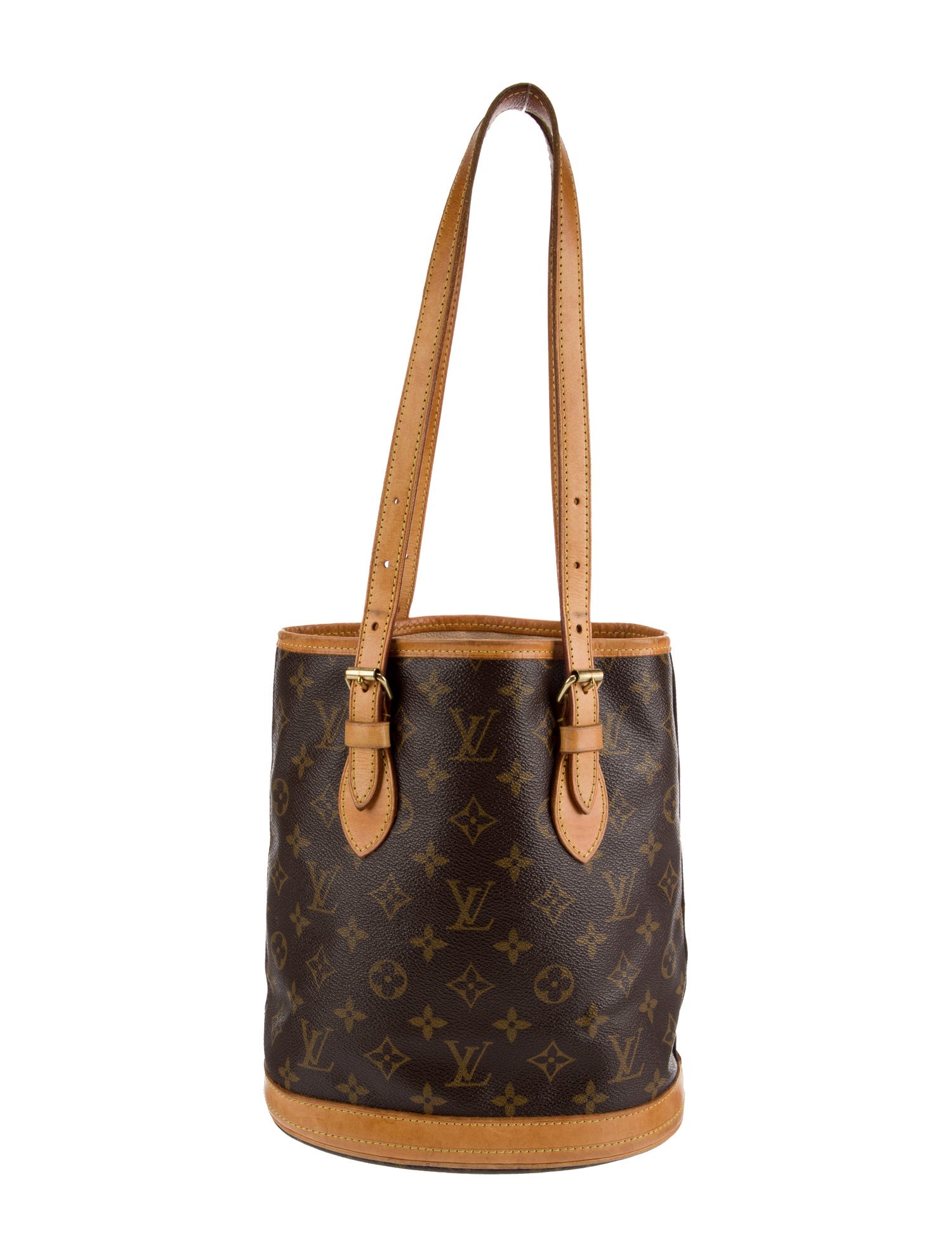 Louis Vuitton Monogram Bucket Bag - Brown Bucket Bags, Handbags ...
