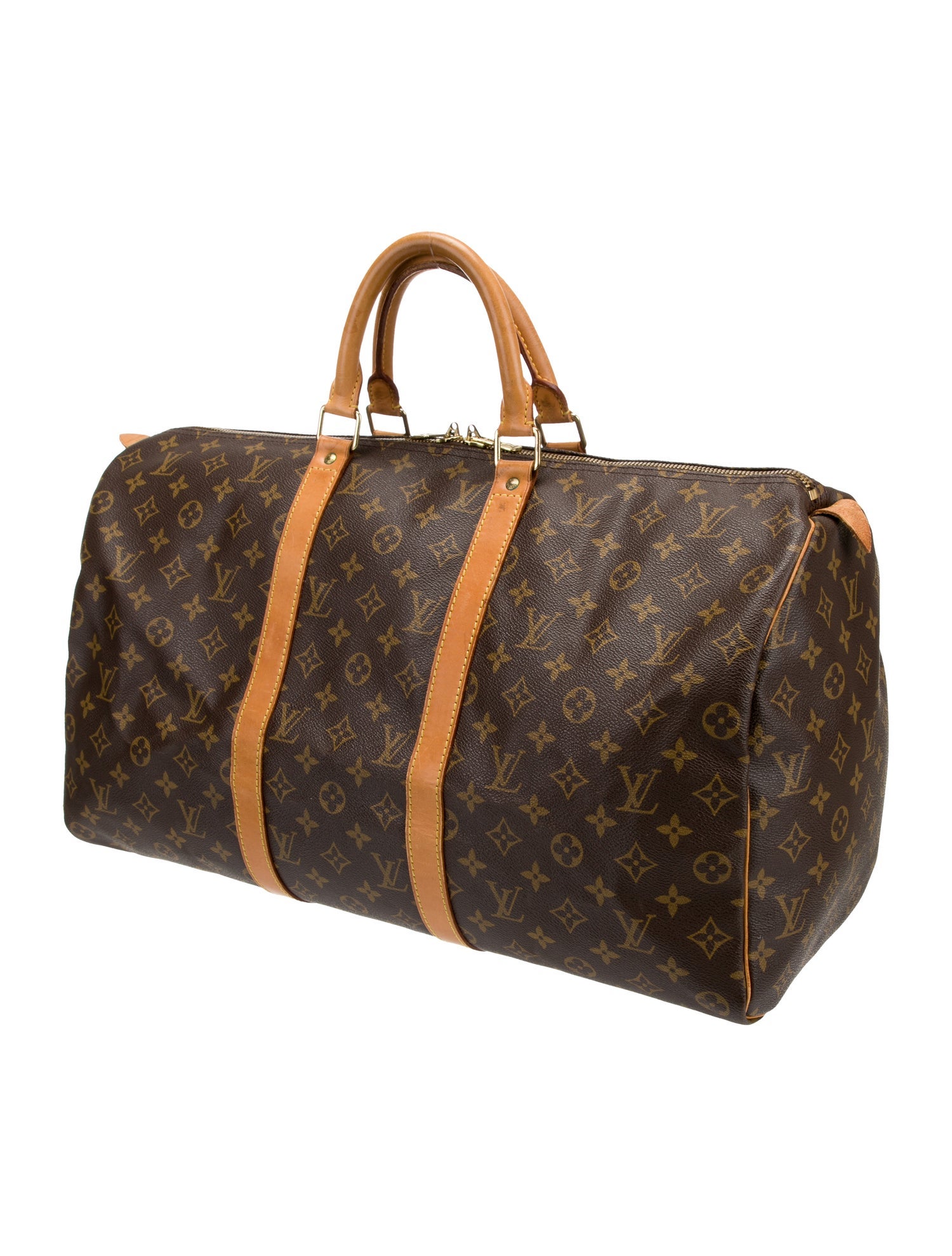 Louis Vuitton LV Monogram Keepall Bandouliere 60 - Brown Luggage and Travel, Handbags ...