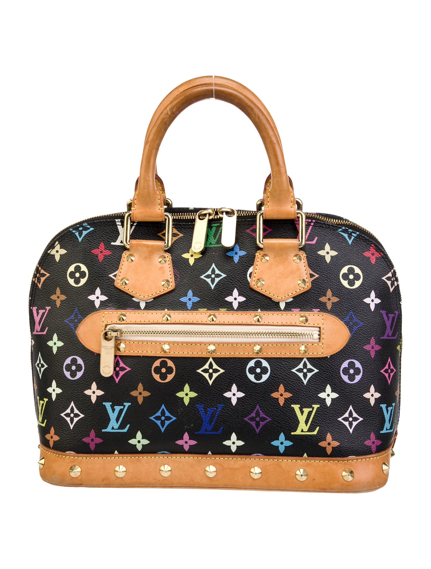 Louis Vuitton x Takashi Murakami Monogram Multicolore Alma PM - Black ...