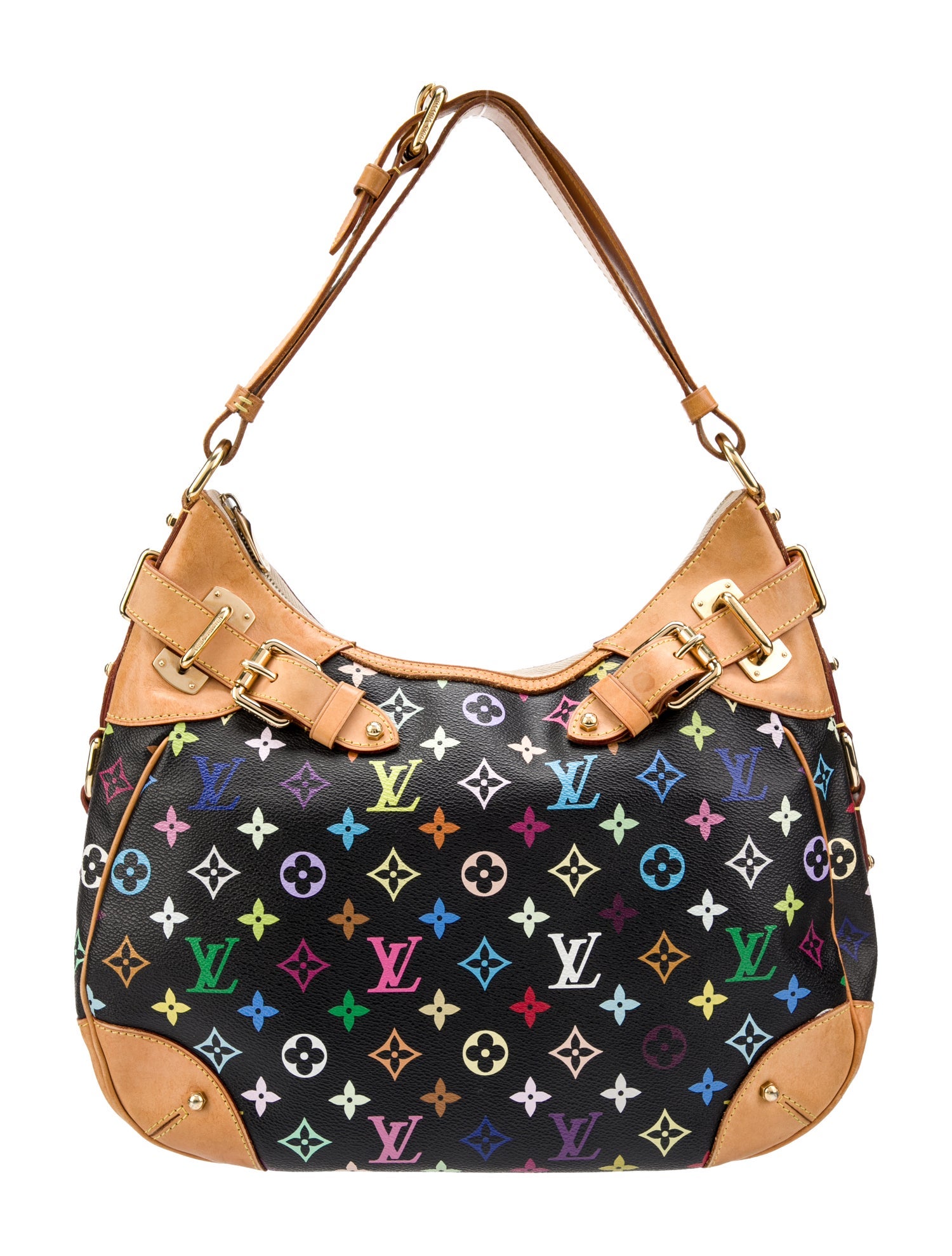 Louis Vuitton Monogram Multicolore Greta - White Hobos, Handbags ...