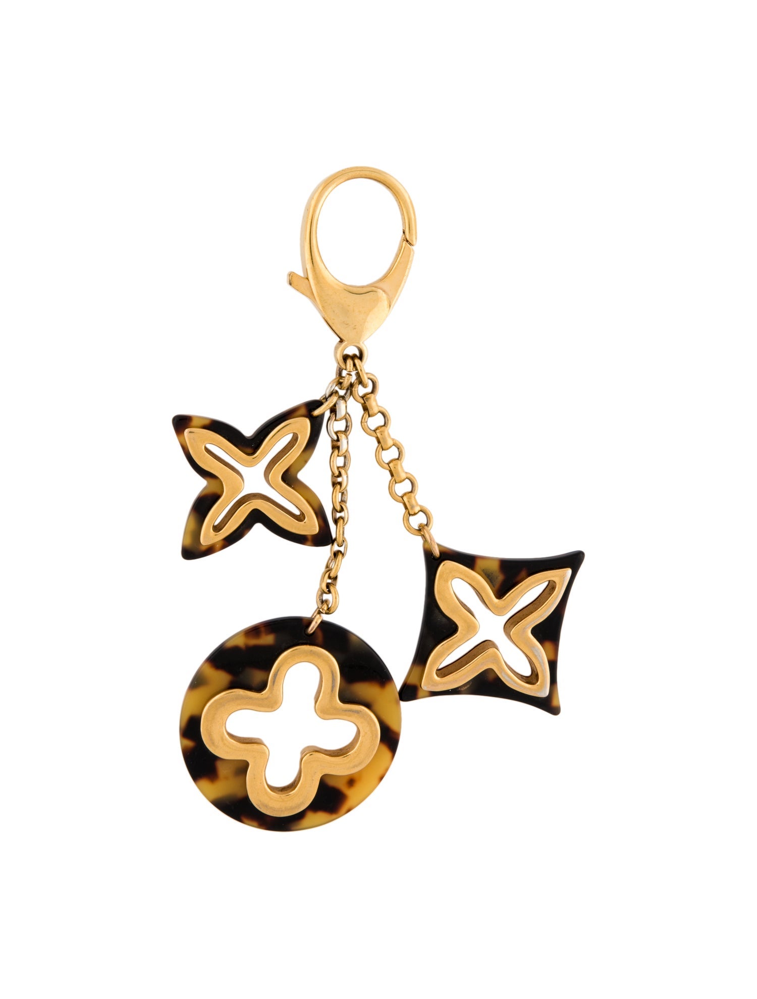 Louis Vuitton Epi Rimi Key Holder and Bag Charm - Silver Keychains ...