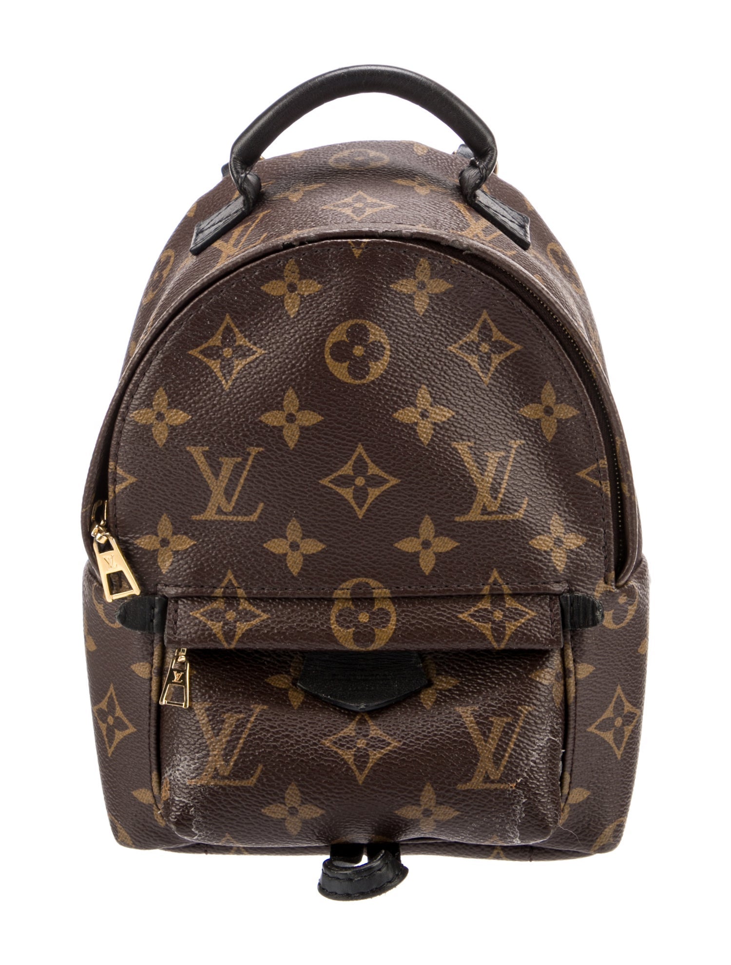 Louis Vuitton Monogram Mini Palm Springs - Brown Backpacks, Handbags ...