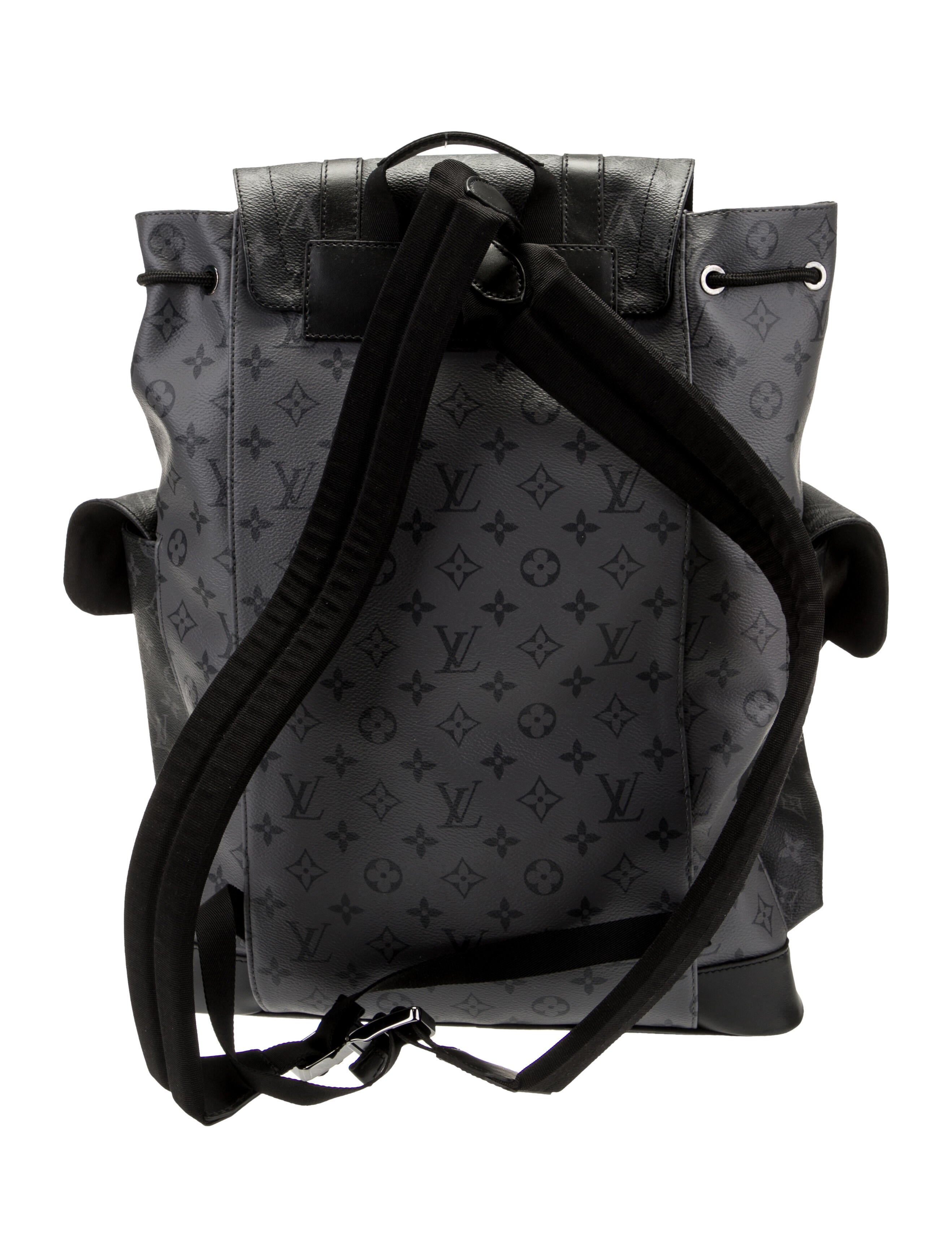 Louis Vuitton Monogram Eclipse Reverse Christopher Backpack - Grey ...
