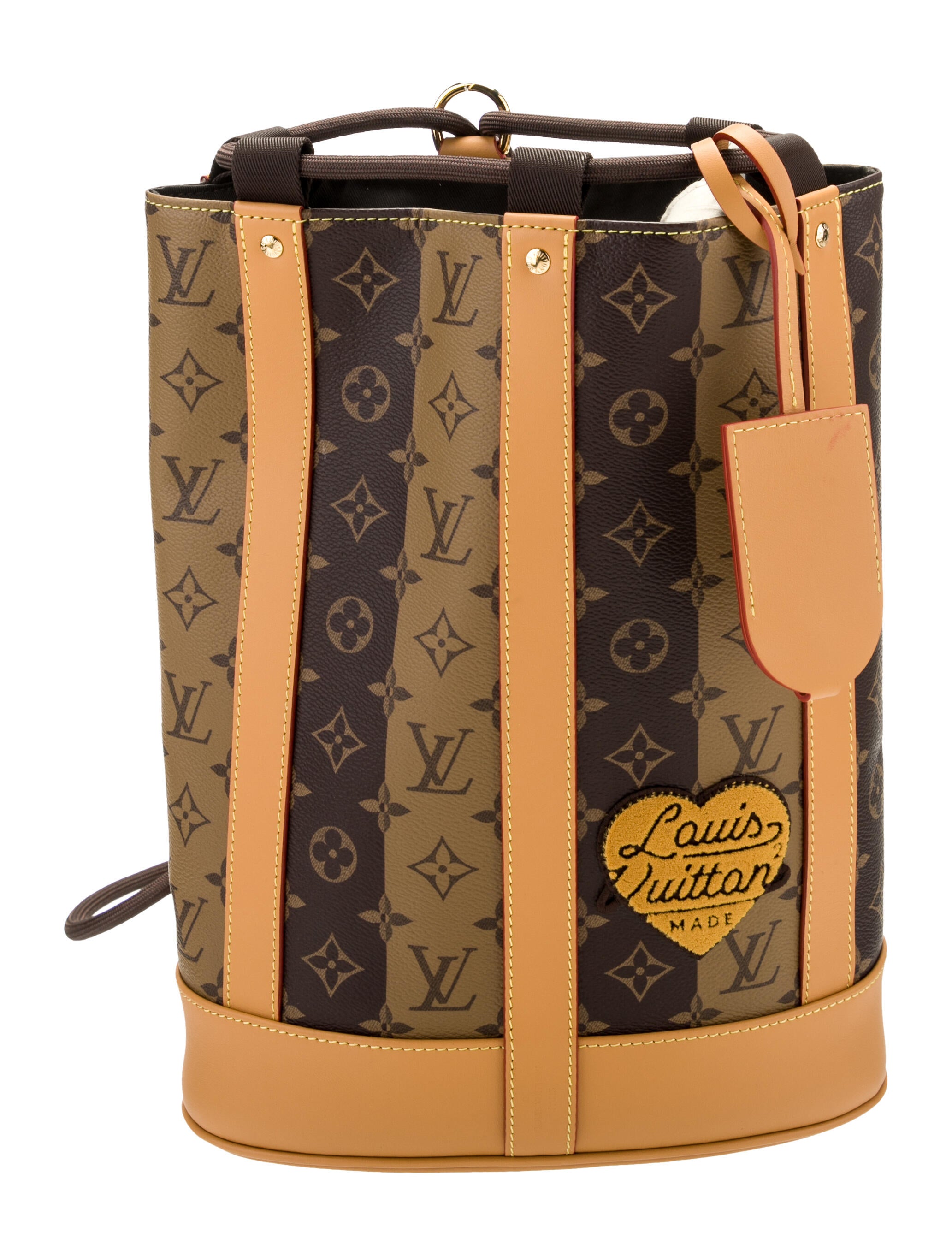 Louis Vuitton x Nigo Monogram Reverse Randonnee Backpack - Brown ...