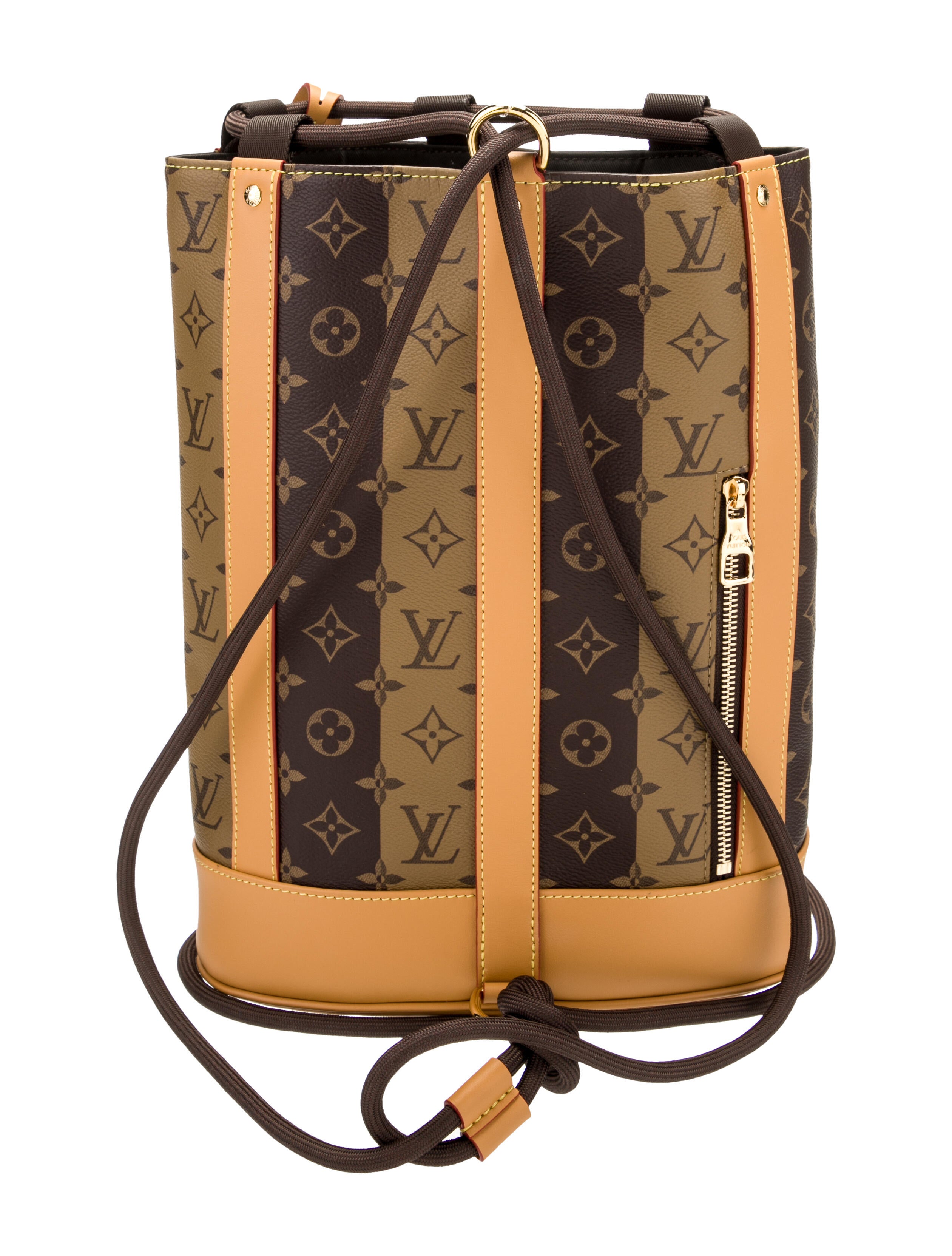 Louis Vuitton x Nigo Monogram Reverse Randonnee Backpack - Brown ...