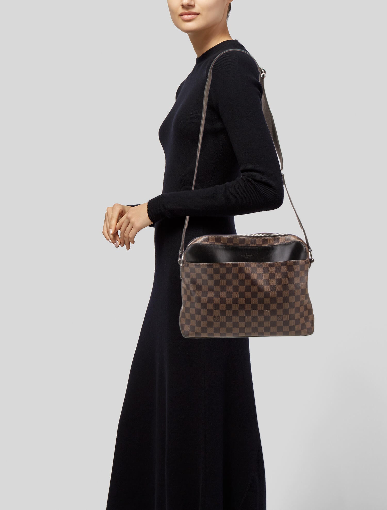Louis Vuitton Damier Ebene Jake PM Messenger - Brown Messenger Bags ...