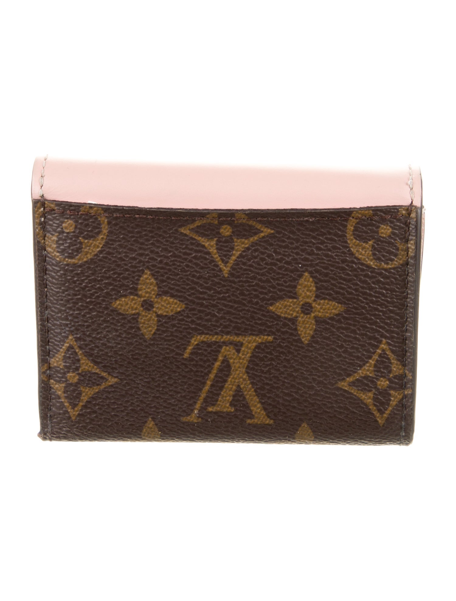 Louis Vuitton LV Monogram Coated Canvas Zoé Wallet - Brown Wallets ...