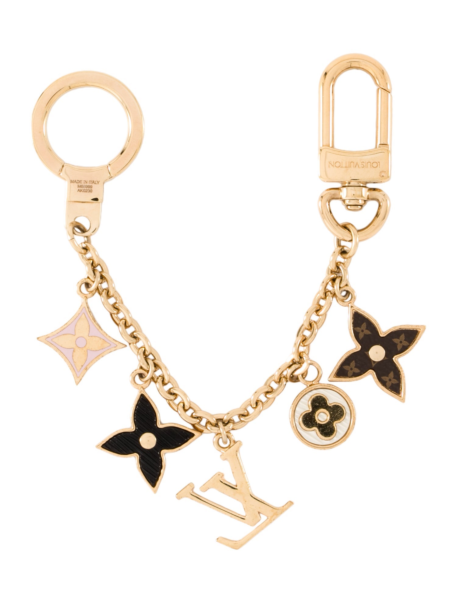 Louis Vuitton Gold 2020 Street Chain Bag Charm - Gold Keychains ...