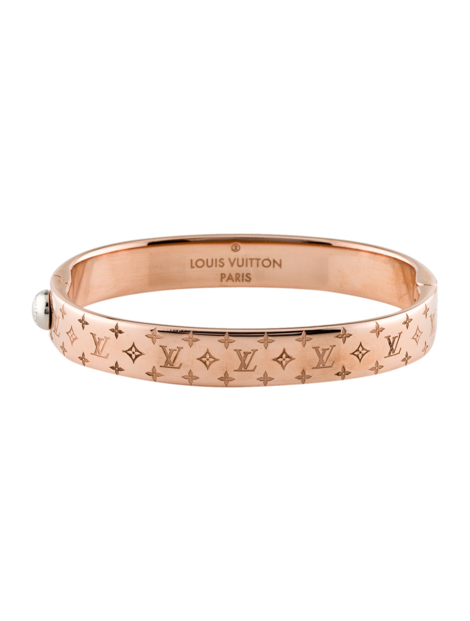 Louis Vuitton Nanogram Cuff - Brass Bangle, Bracelets - LOU851561 | The ...