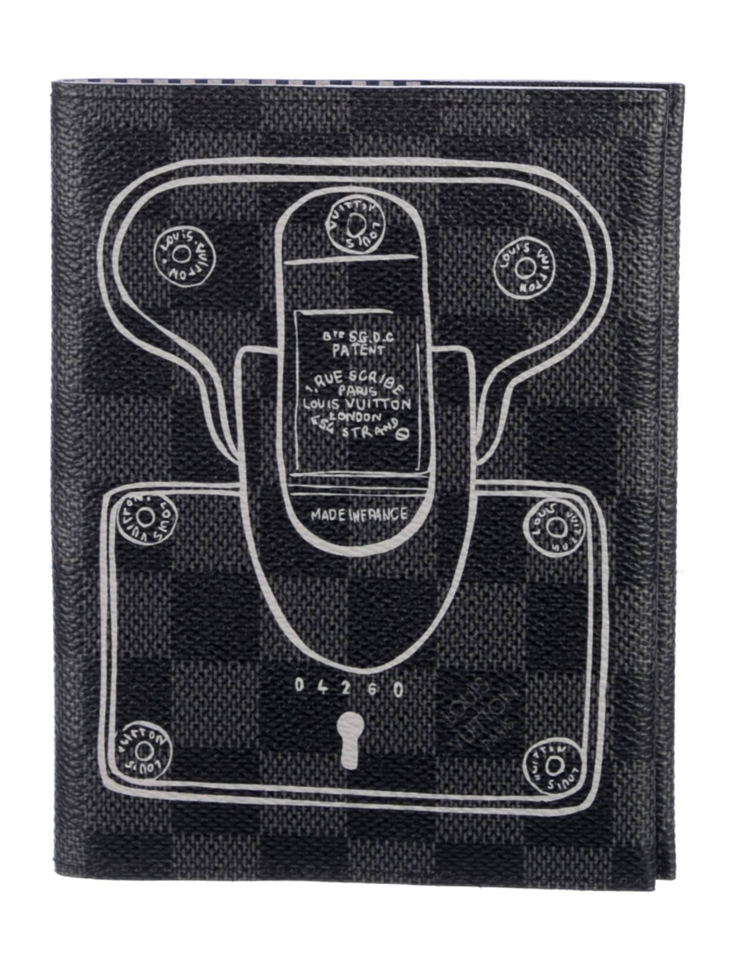 Louis Vuitton Damier Graphite Pattern Coated Canvas Bifold Wallet ...