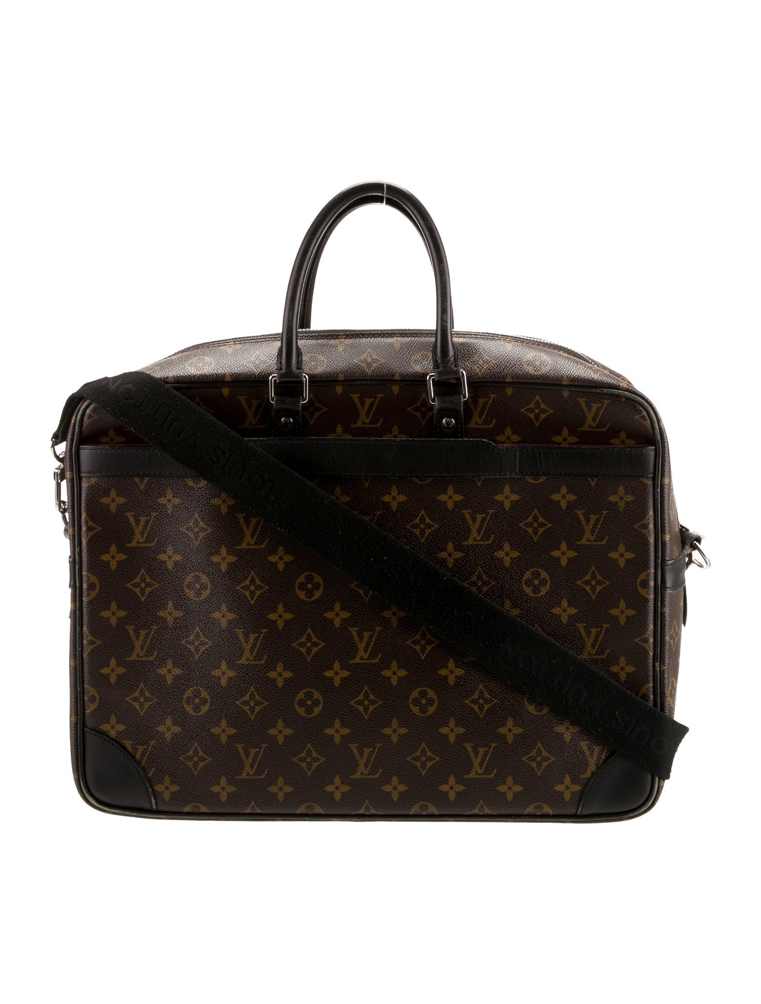Louis Vuitton Taiga Dimitri Shoulder Bag - Black Other, Bags ...