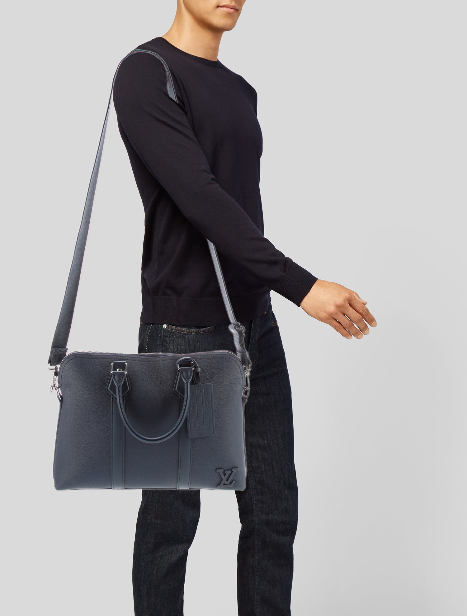 Louis Vuitton Aerogram Takeoff Briefcase - Blue Briefcases, Bags ...