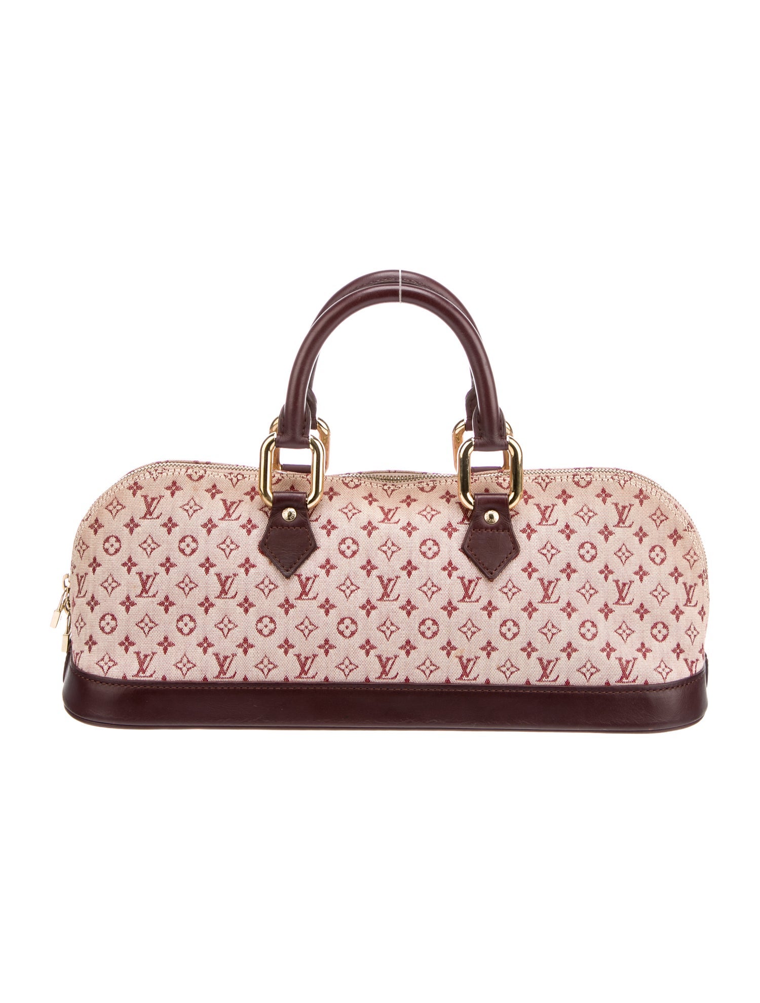 Louis Vuitton Monogram Mini Lin Alma Long - Pink Handle Bags, Handbags ...