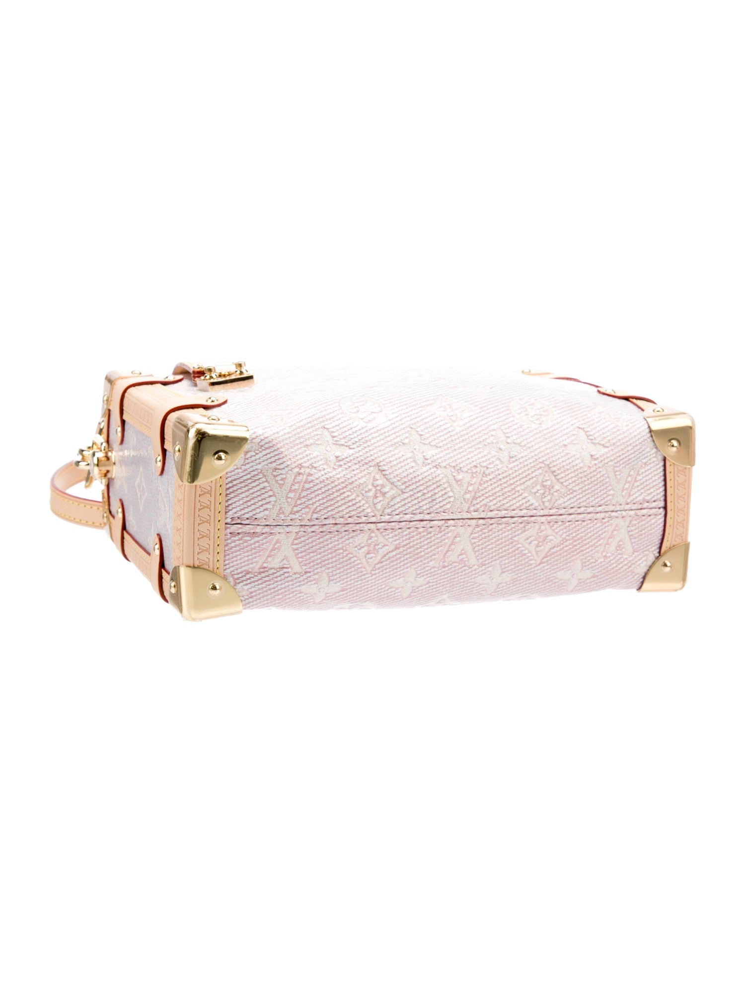 Louis Vuitton Monoglam Side Trunk - Pink Handle Bags, Handbags ...