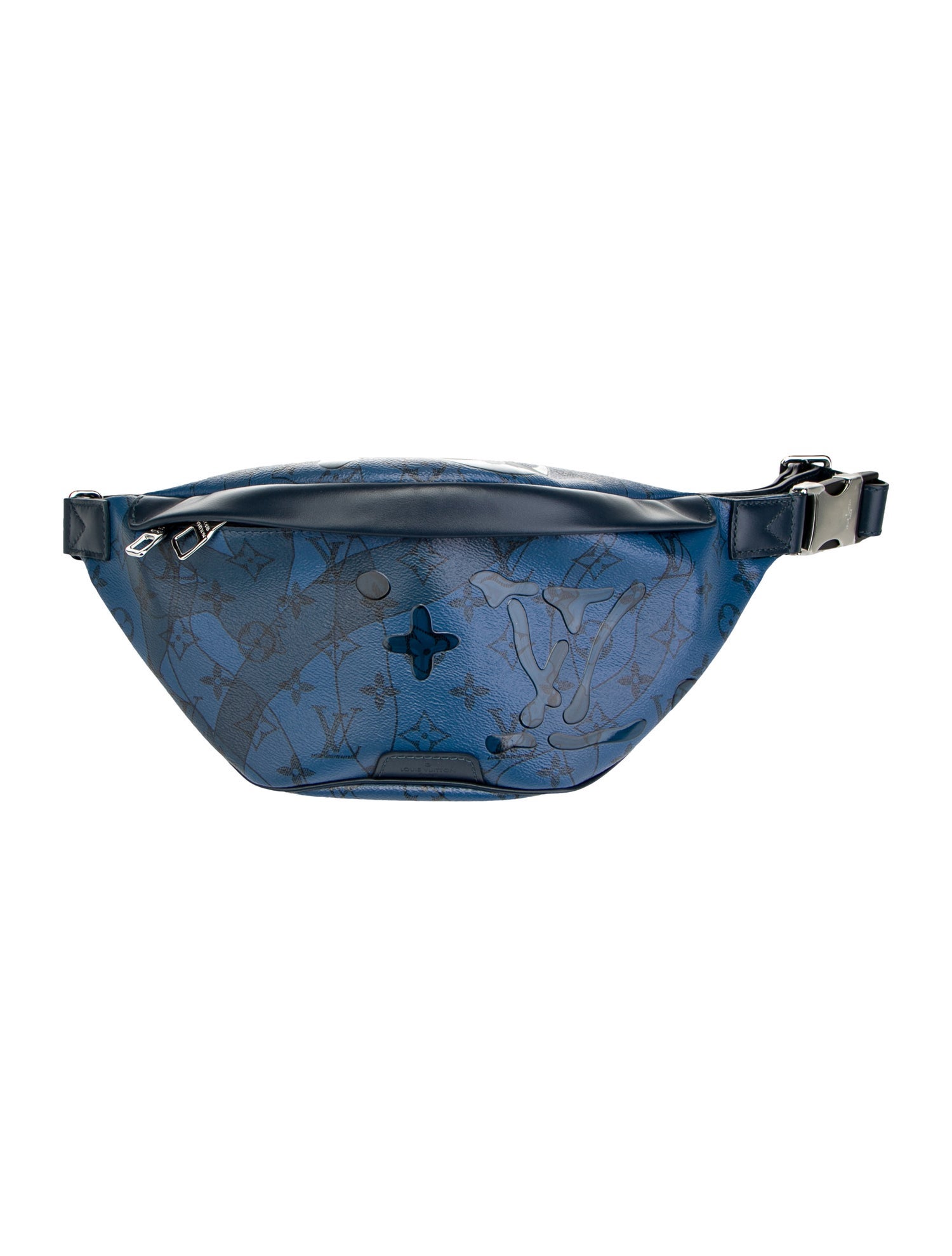 Louis Vuitton Monogram Aquagarden Discovery Bumbag - Blue Waist Bags, Bags - LOU854198 | The ...