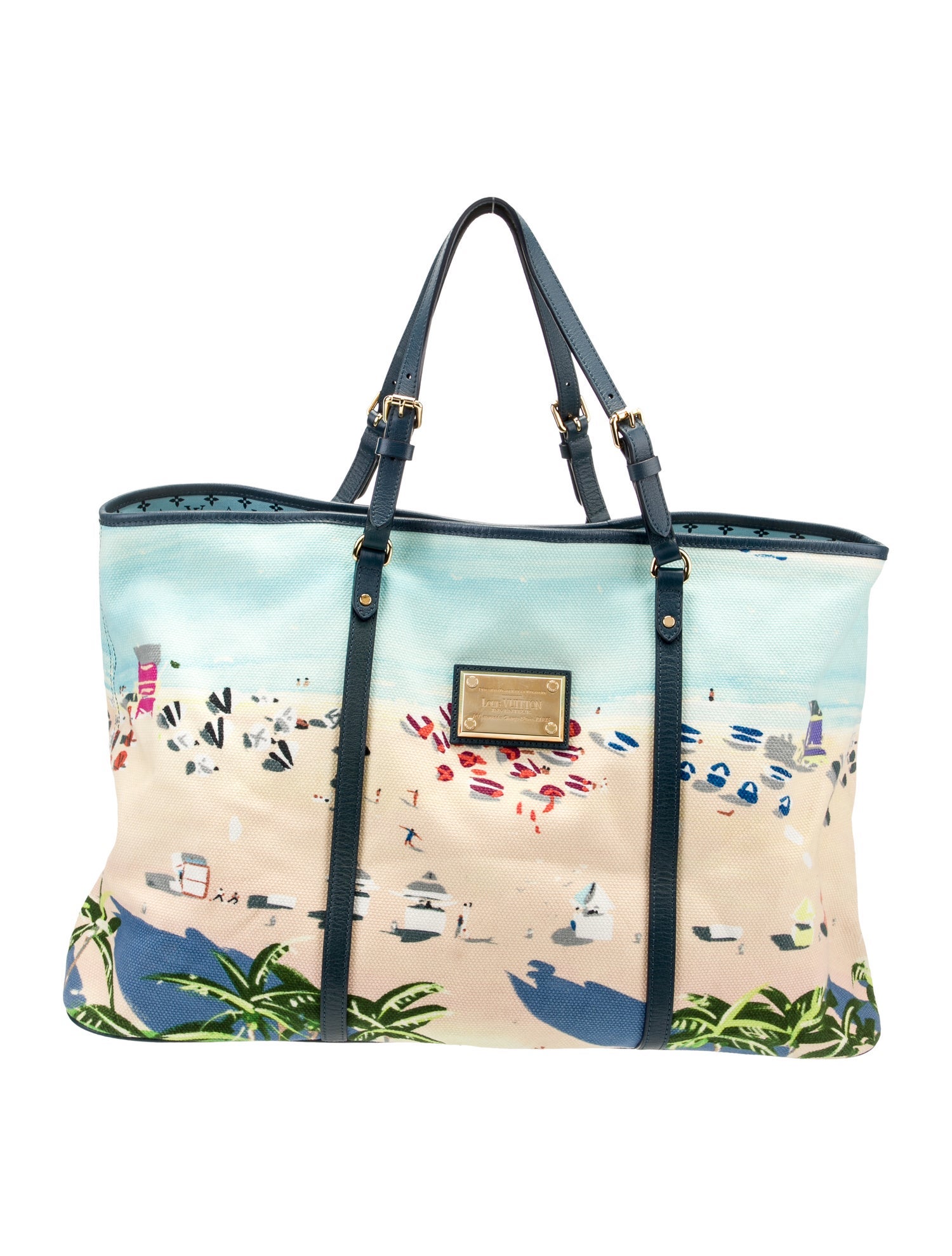 Louis Vuitton Ailleurs Cabas Escale GM - Blue Totes, Handbags ...