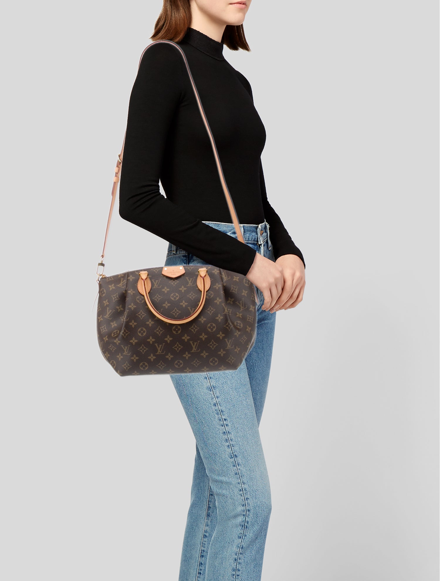 Louis Vuitton Monogram Turenne MM - Brown Handle Bags, Handbags - LOU854751 | The RealReal