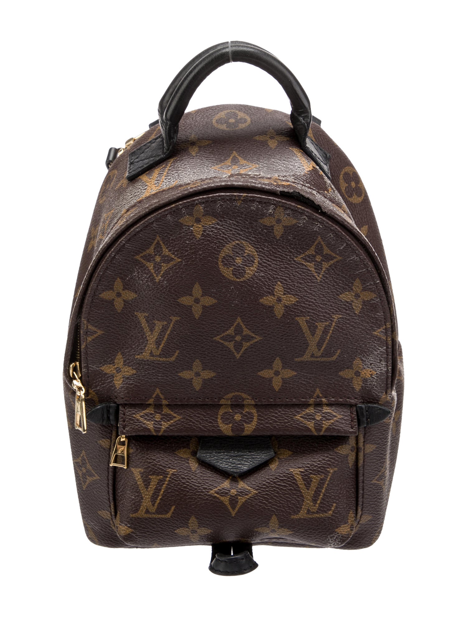 Louis Vuitton Monogram Palm Springs Mini Backpack - Brown Backpacks ...