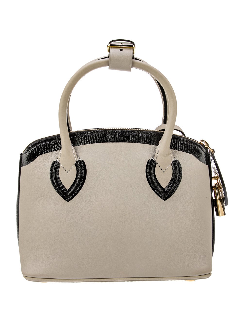Louis Vuitton Cuir Obsession Lockit BB - Neutrals Handle Bags, Handbags ...