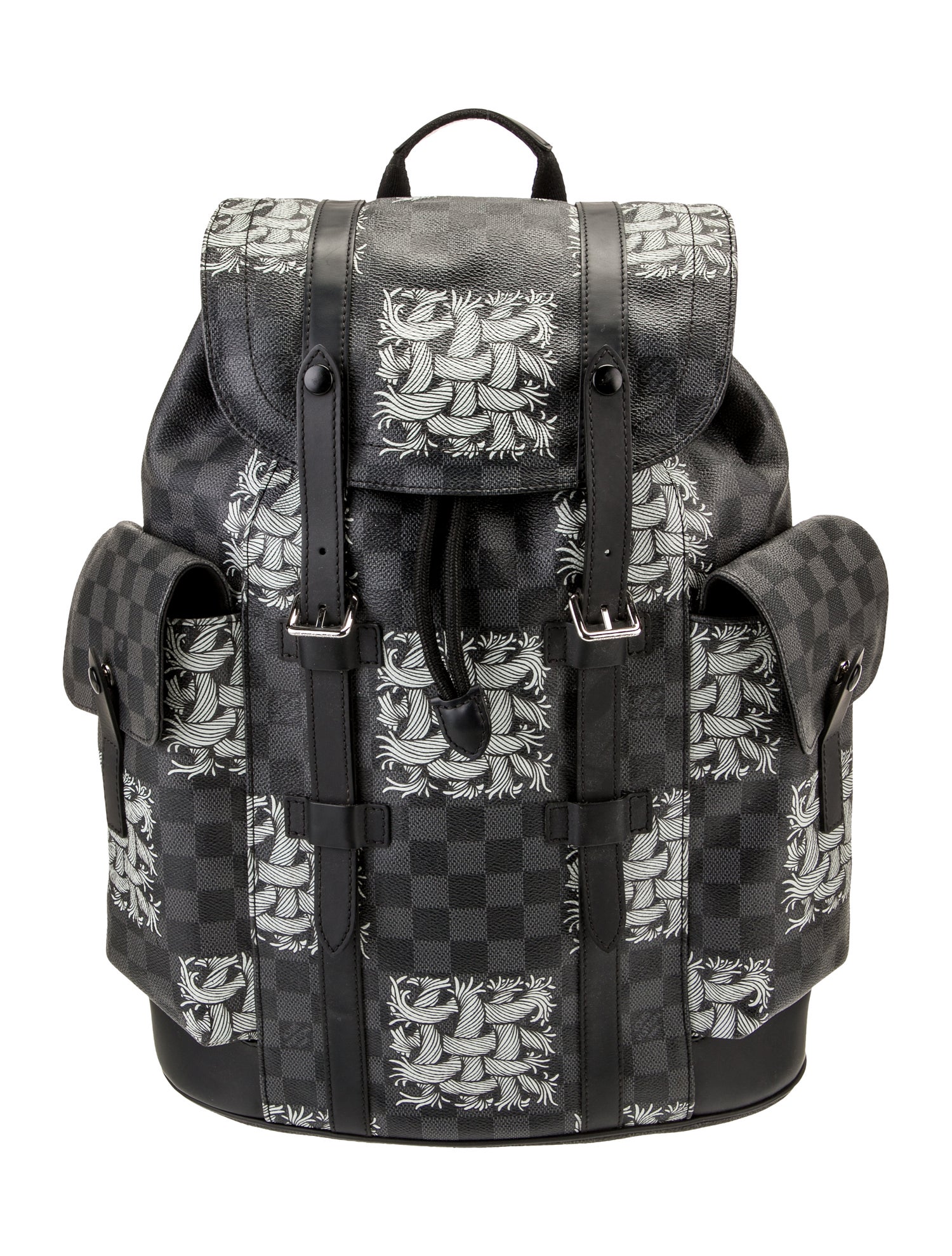 Louis Vuitton x Christopher Nemeth Damier Graphite Rope Christopher PM ...