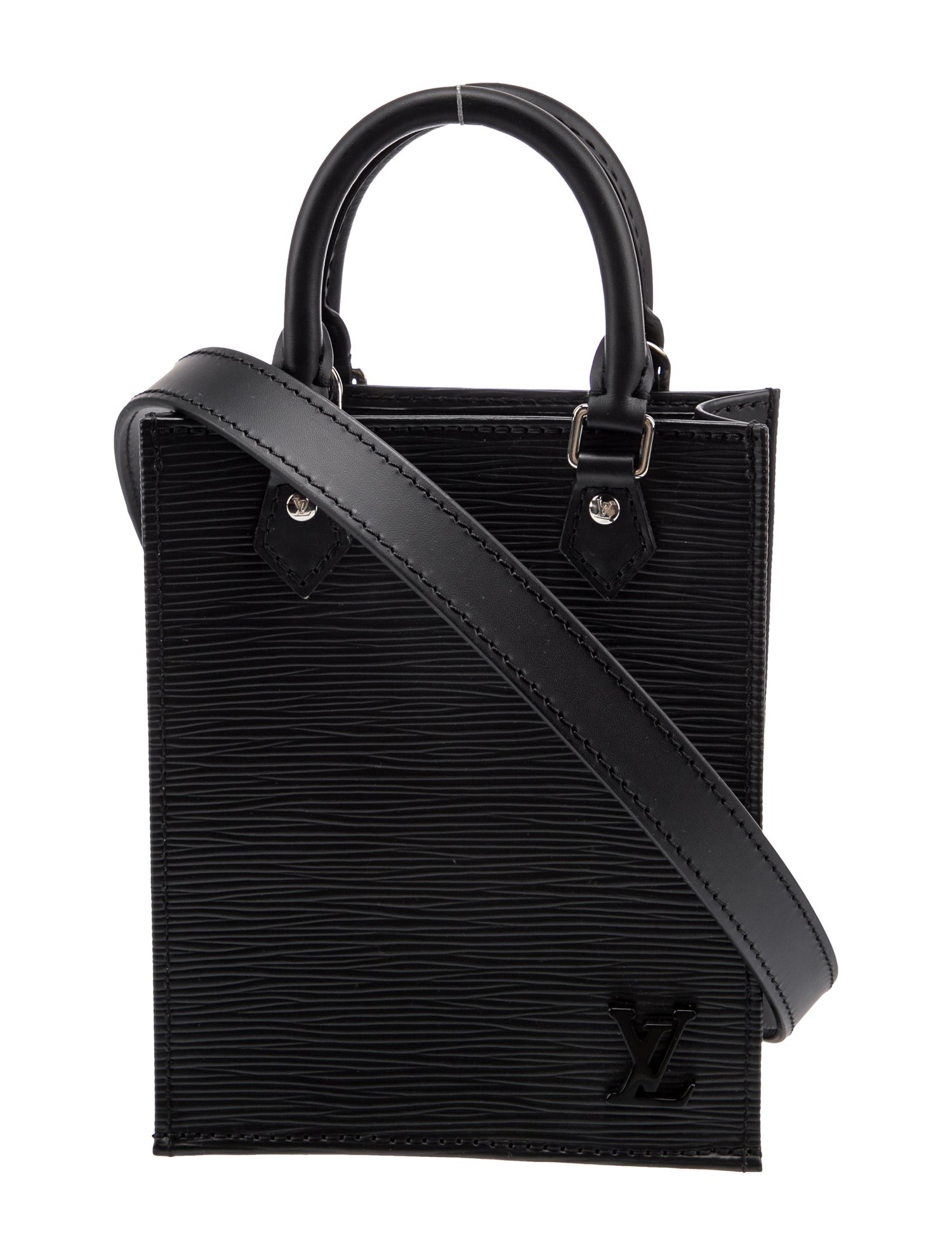 Yves Saint Laurent Mini Suede Shoulder Bag - Black Mini Bags, Handbags ...