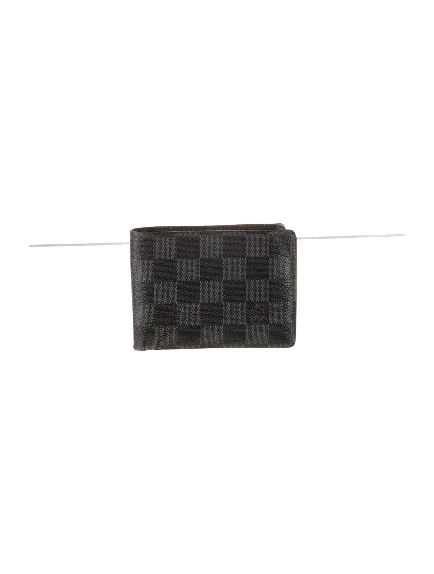 Louis Vuitton 2020 Damier Graphite Pattern Multiple Wallet - Black ...