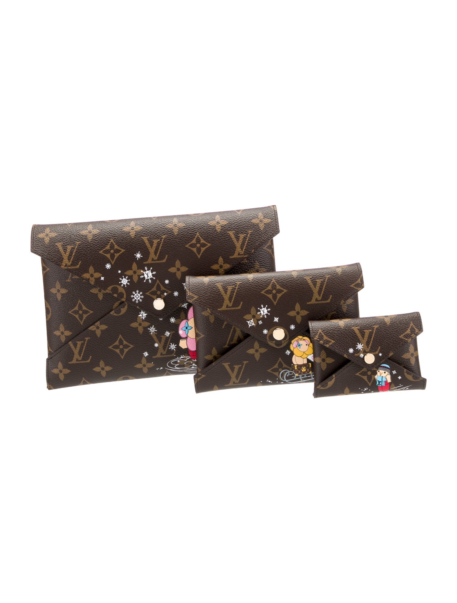 Louis Vuitton 2023 Monogram Christmas Animation Kirigami Set - Brown ...