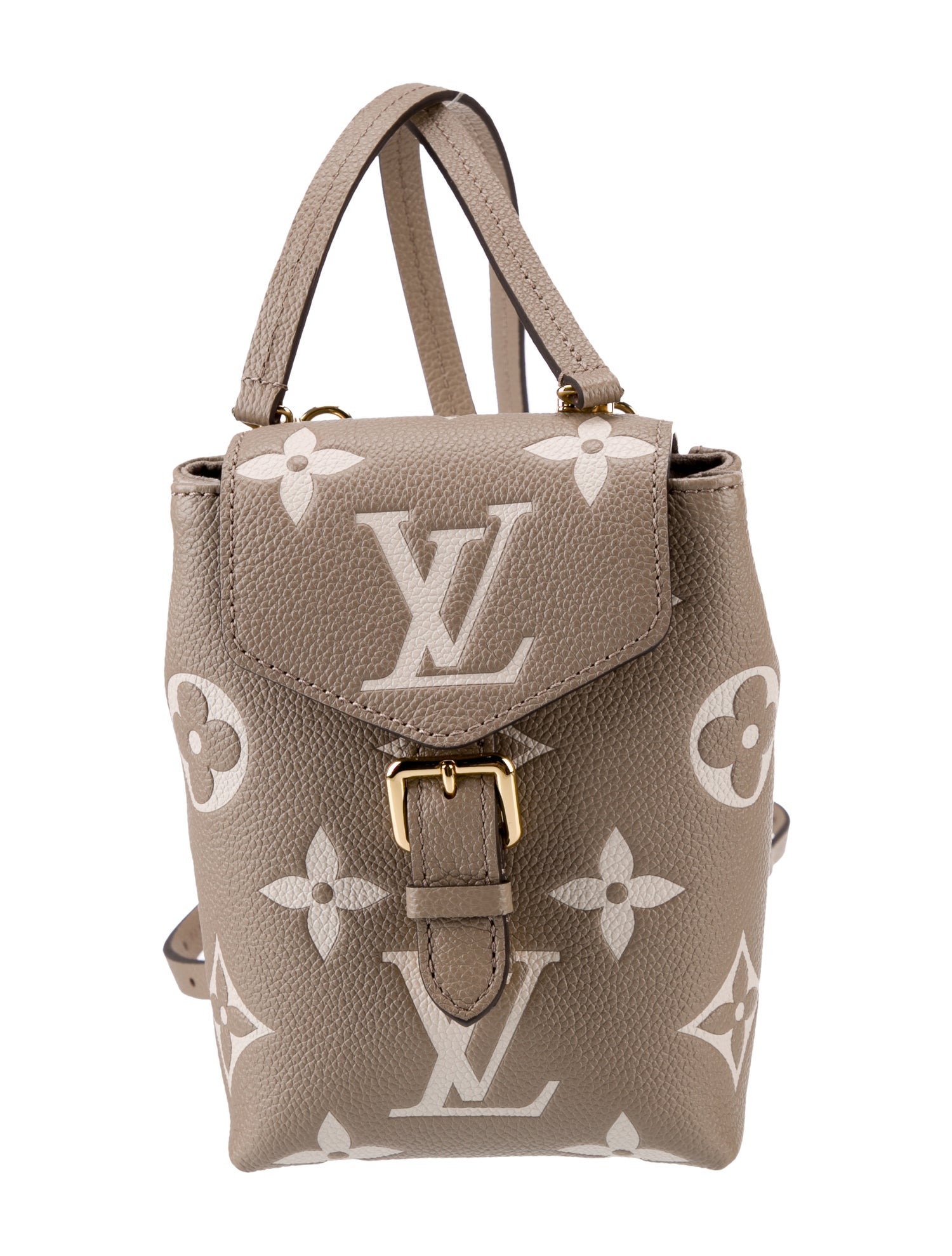 Louis Vuitton Bicolor Empreinte Monogram Tiny Backpack - Neutrals ...