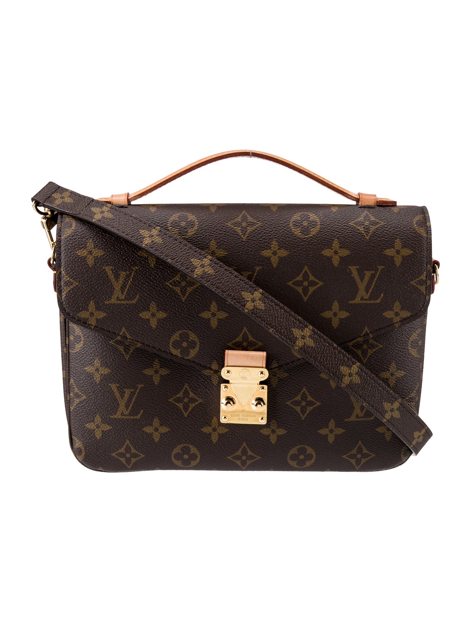 Louis Vuitton Monogram Pochette Métis Crossbody - Brown Crossbody Bags ...