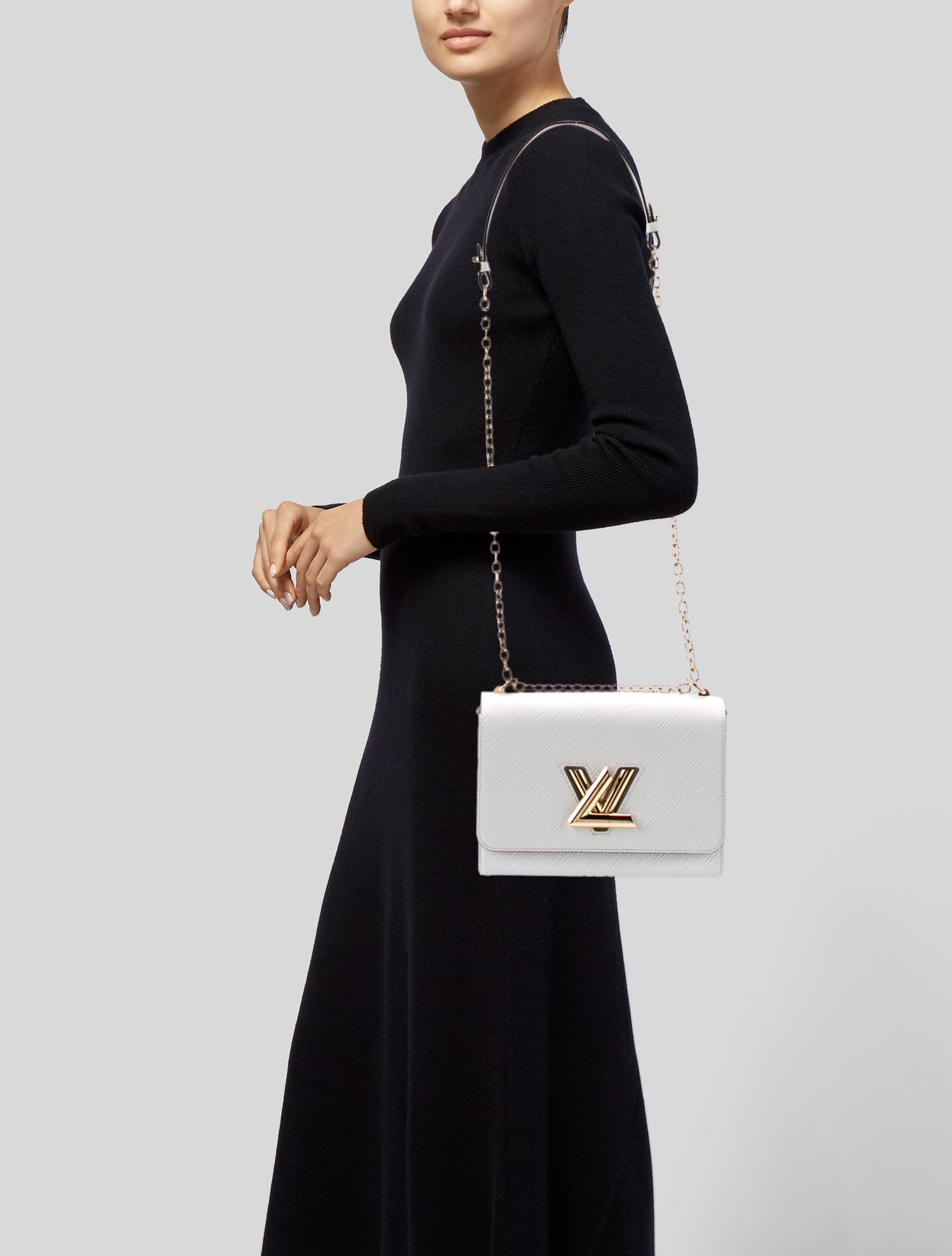 Louis Vuitton Epi Twist MM - White Shoulder Bags, Handbags - LOU861796 ...