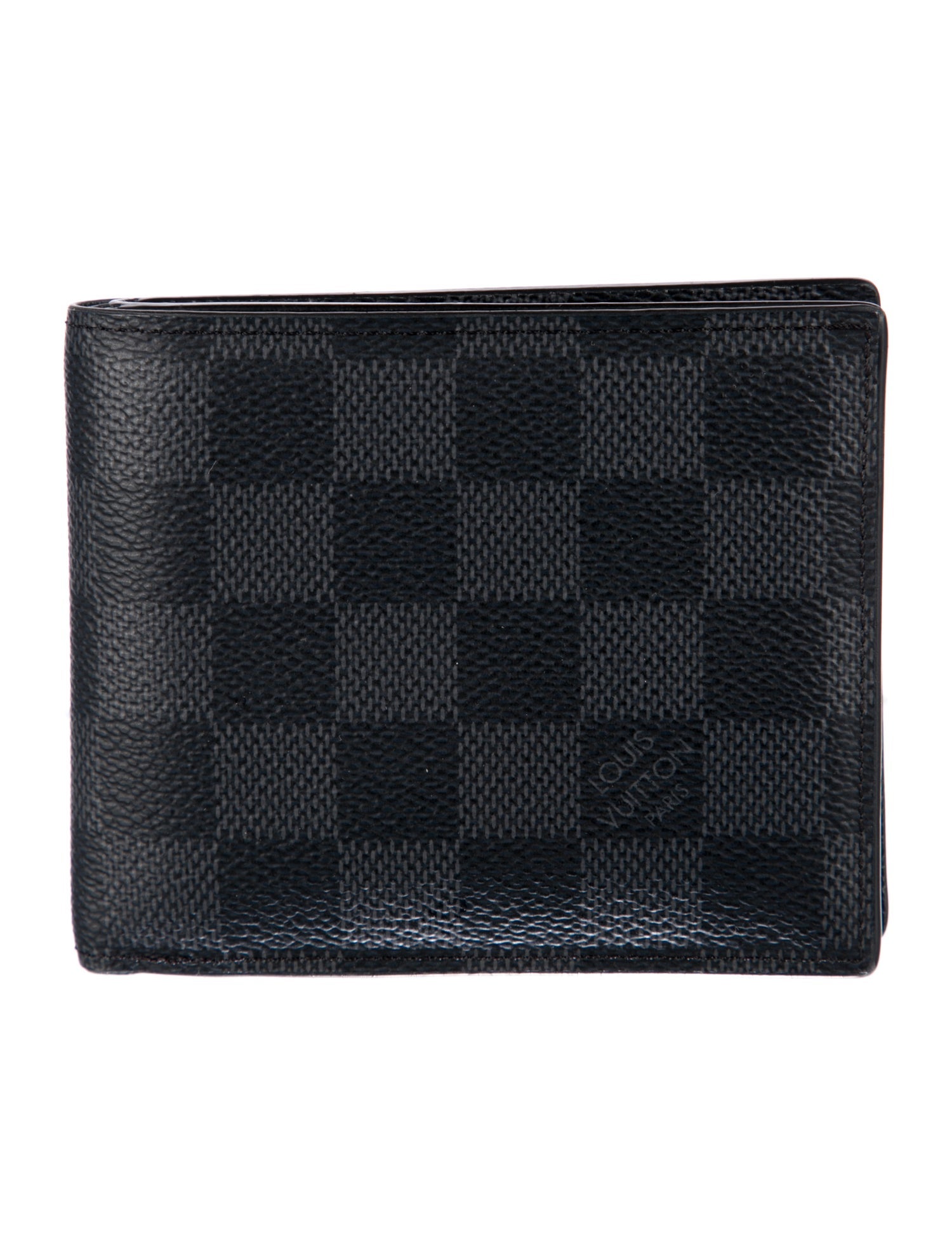 Louis Vuitton Damier Graphite Pattern Coated Canvas Bifold Wallet ...