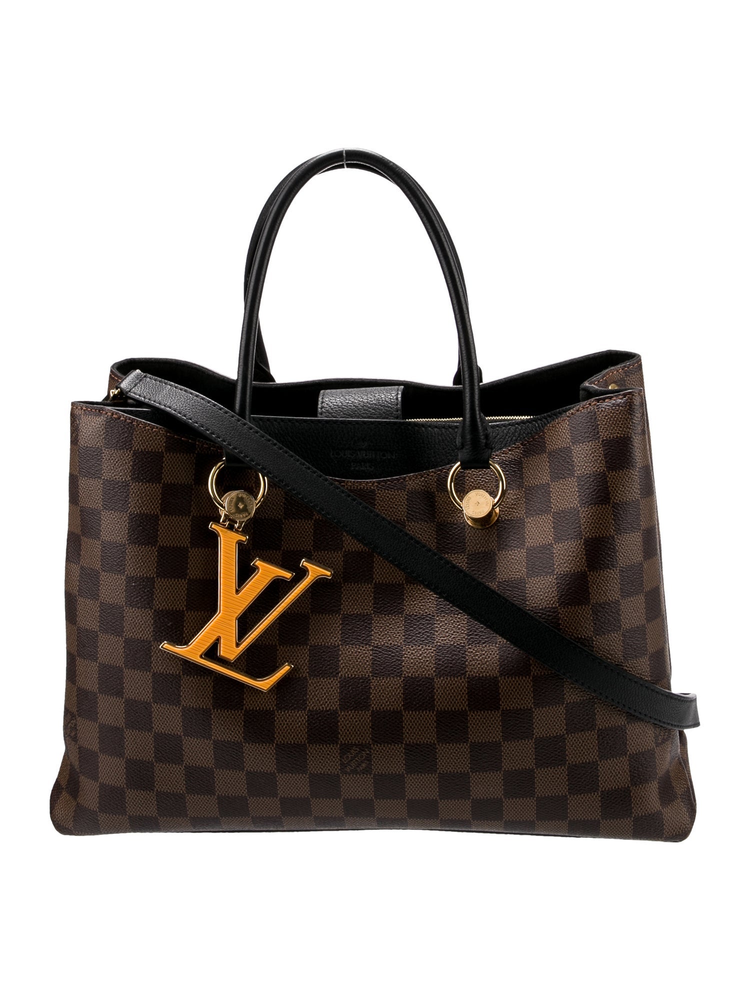 Louis Vuitton Damier Ebene LV Riverside Tote - Brown Totes, Handbags ...